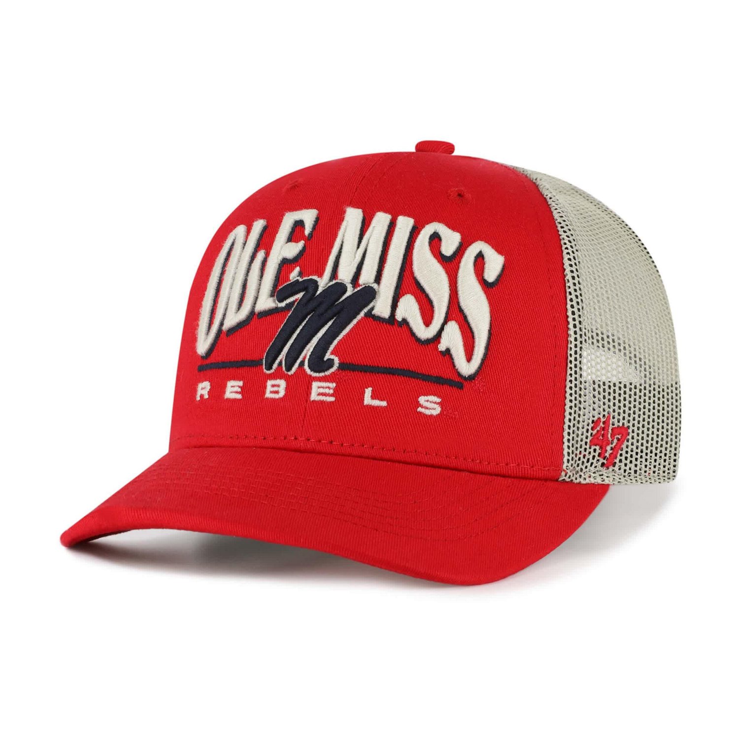 '47 Ole Miss Rebels Arid Adjustable Trucker Hat | Academy