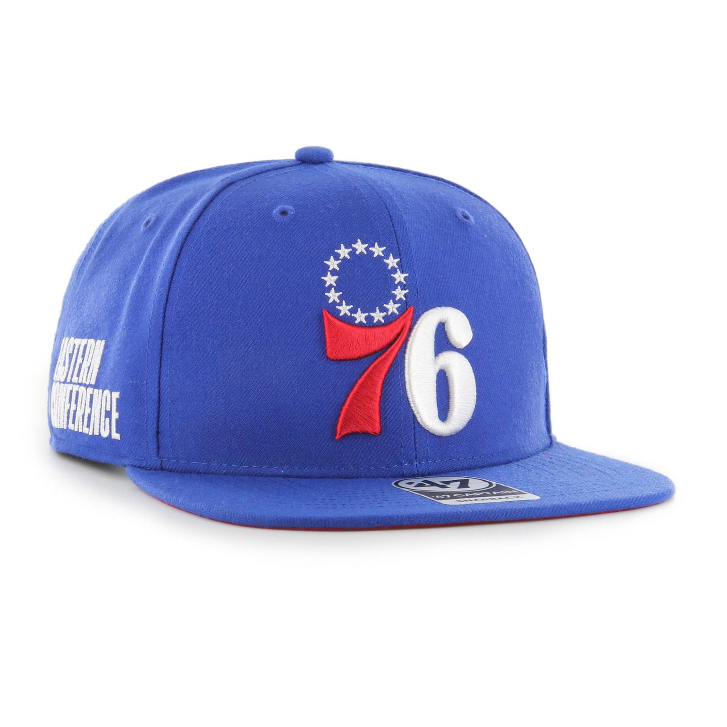 '47 Philadelphia 76ers Sure Shot Captain Snapback Hat | Academy