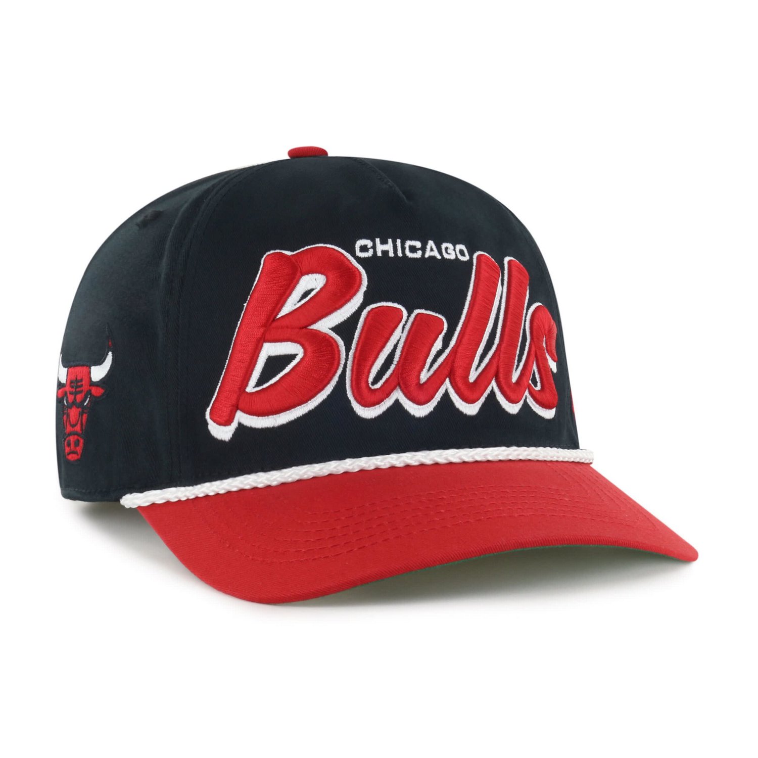 '47 Red Chicago Bulls Dropshadow Rope Hitch Adjustable Hat | Academy