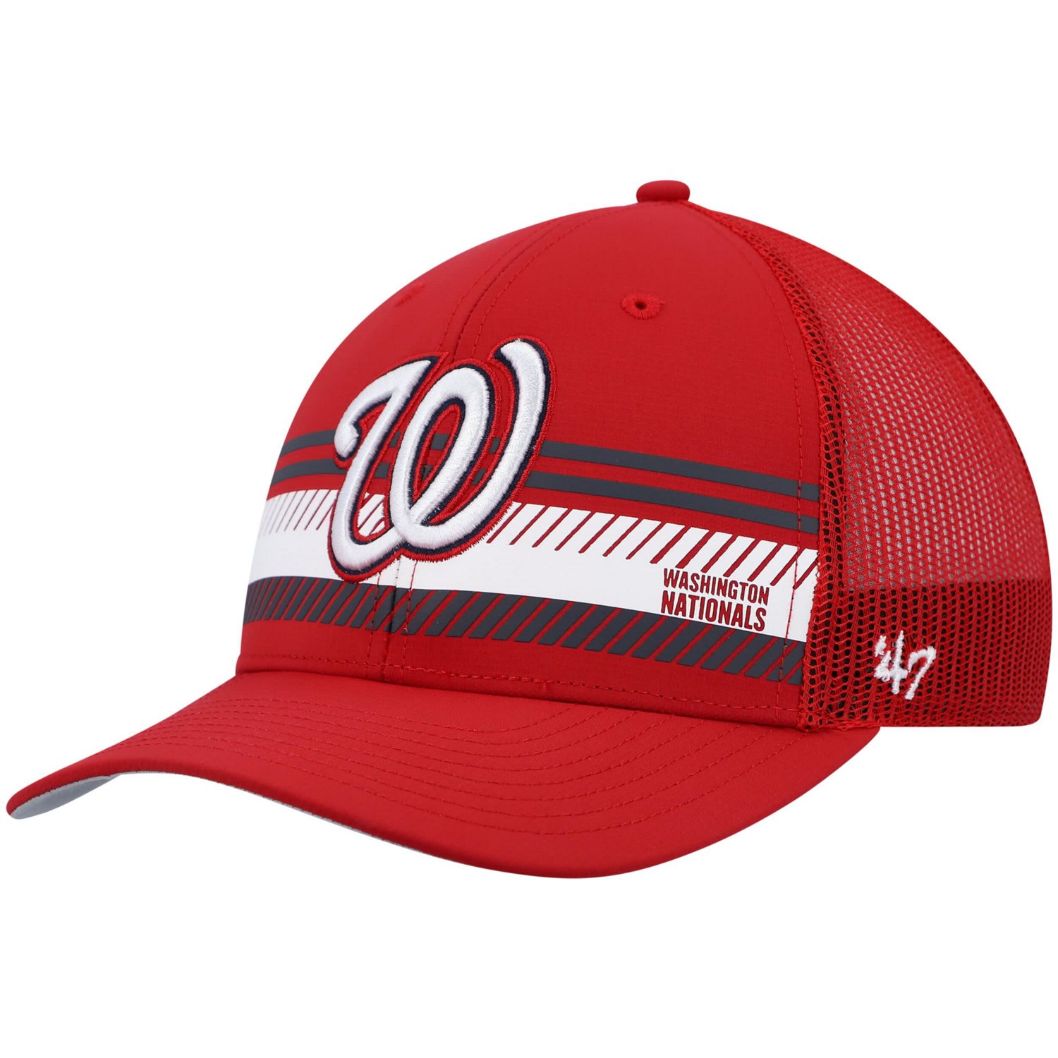 '47 Washington Nationals Cumberland Trucker Snapback Hat | Academy