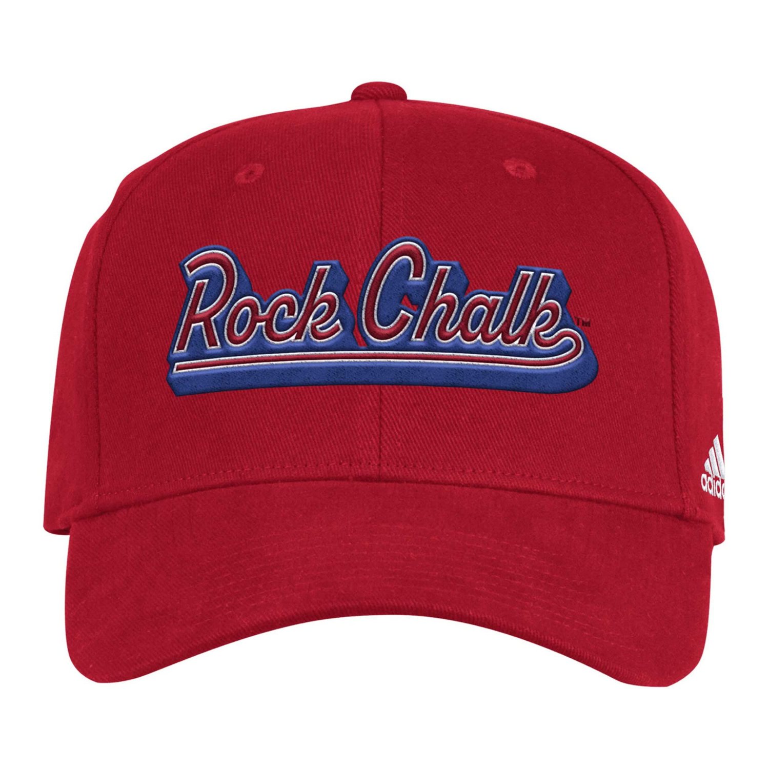 adidas Kansas Jayhawks Chant Flex Hat | Free Shipping at Academy