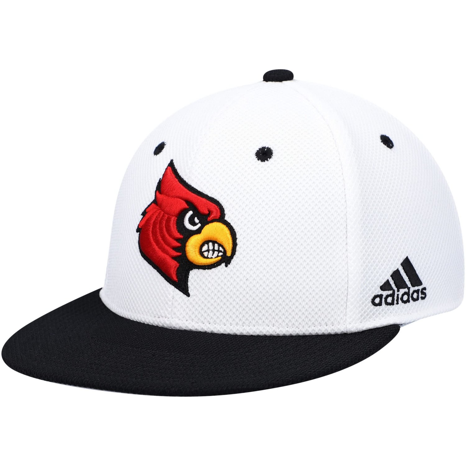 adidas Louisville Cardinals On-Field Baseball Fitted Hat | Academy
