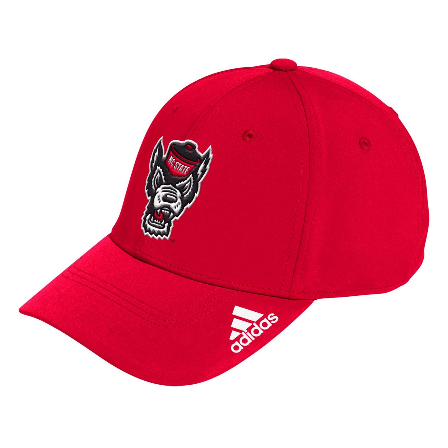 adidas NC State Wolfpack Locker Room Logo Flex Hat | Academy