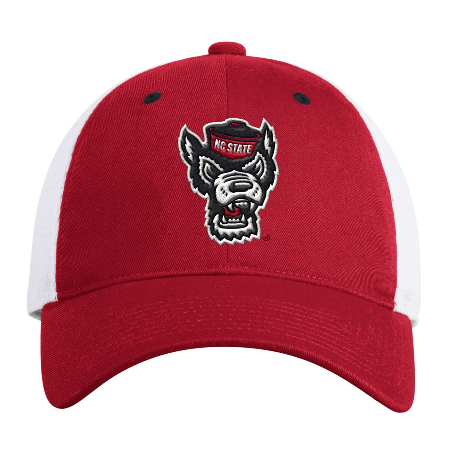 adidas NC State Wolfpack Mascot Slouch Trucker Adjustable Hat | Academy