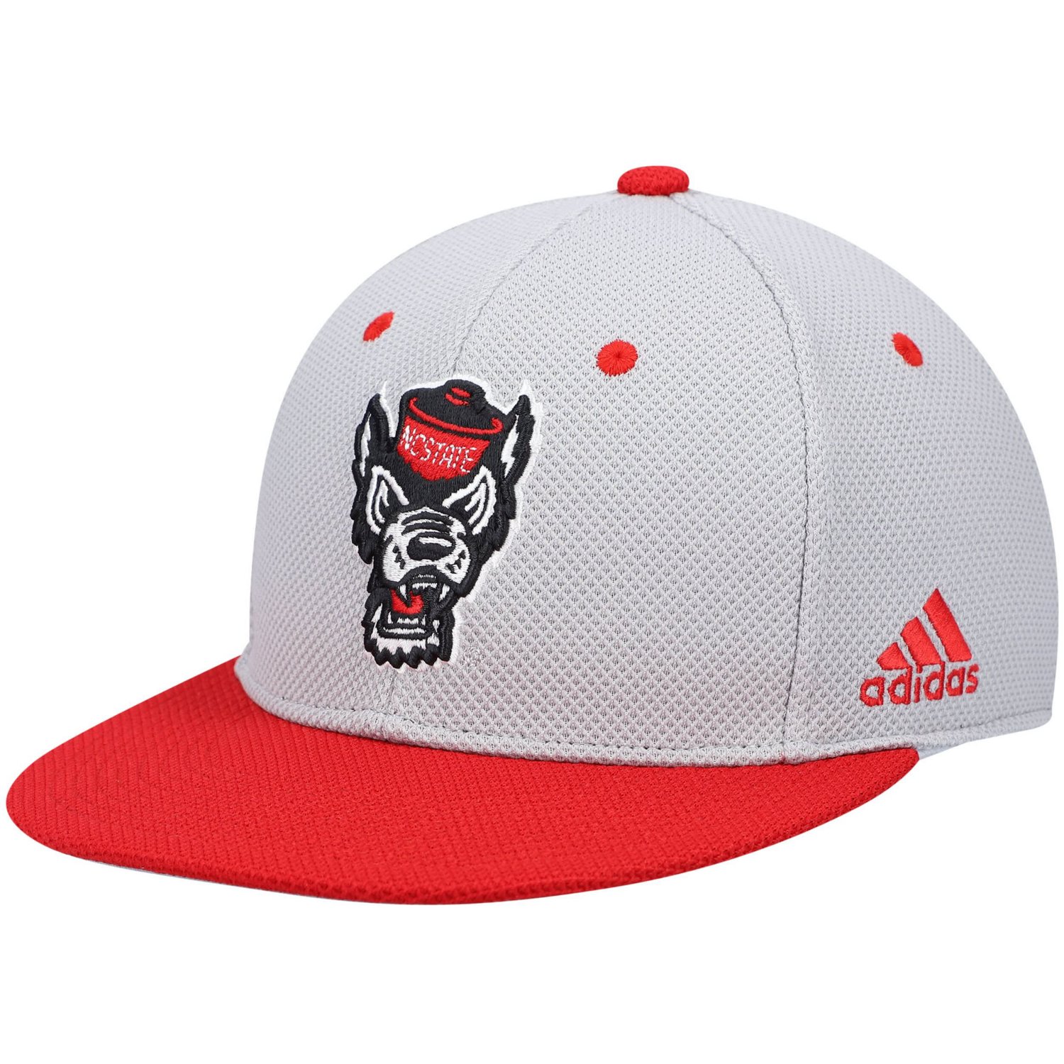 adidas NC State Wolfpack On-Field Baseball Fitted Hat | Academy