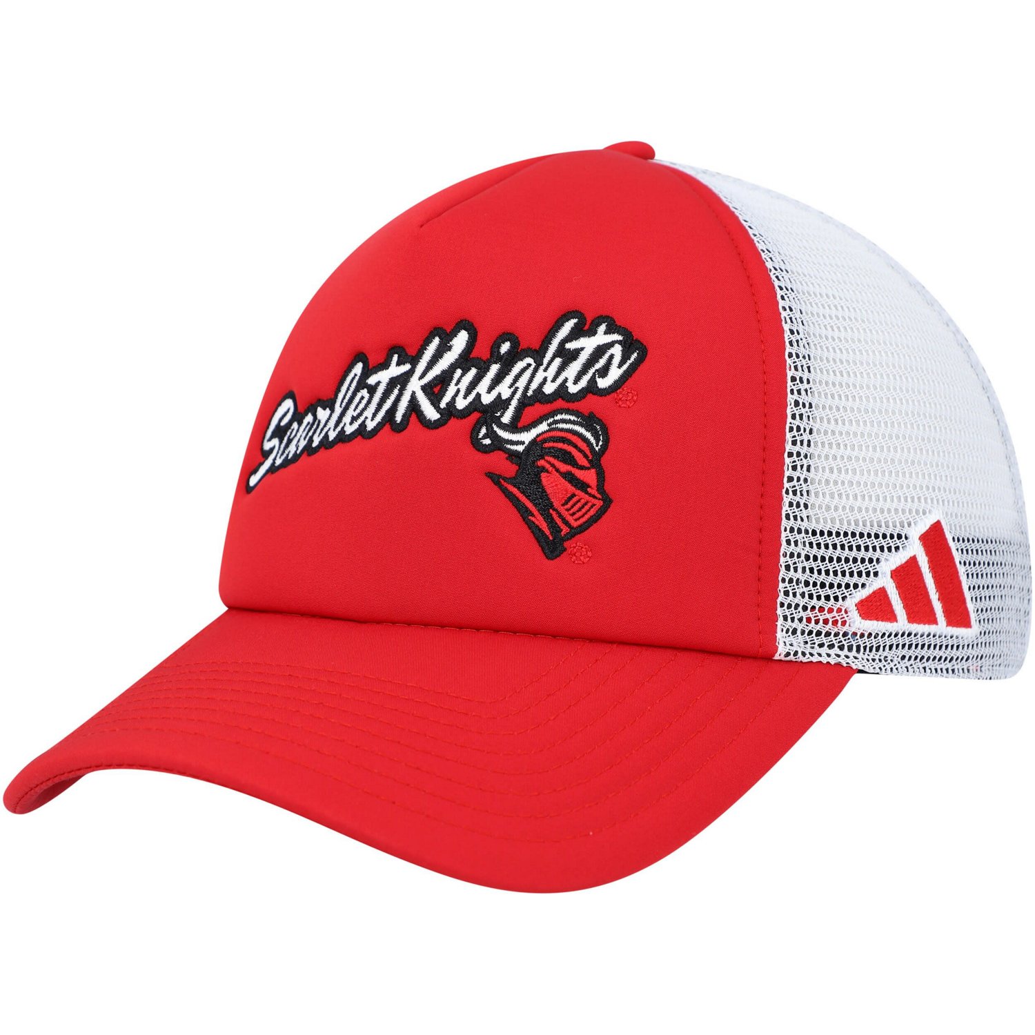 adidas Rutgers Knights Script Trucker Snapback Hat | Academy