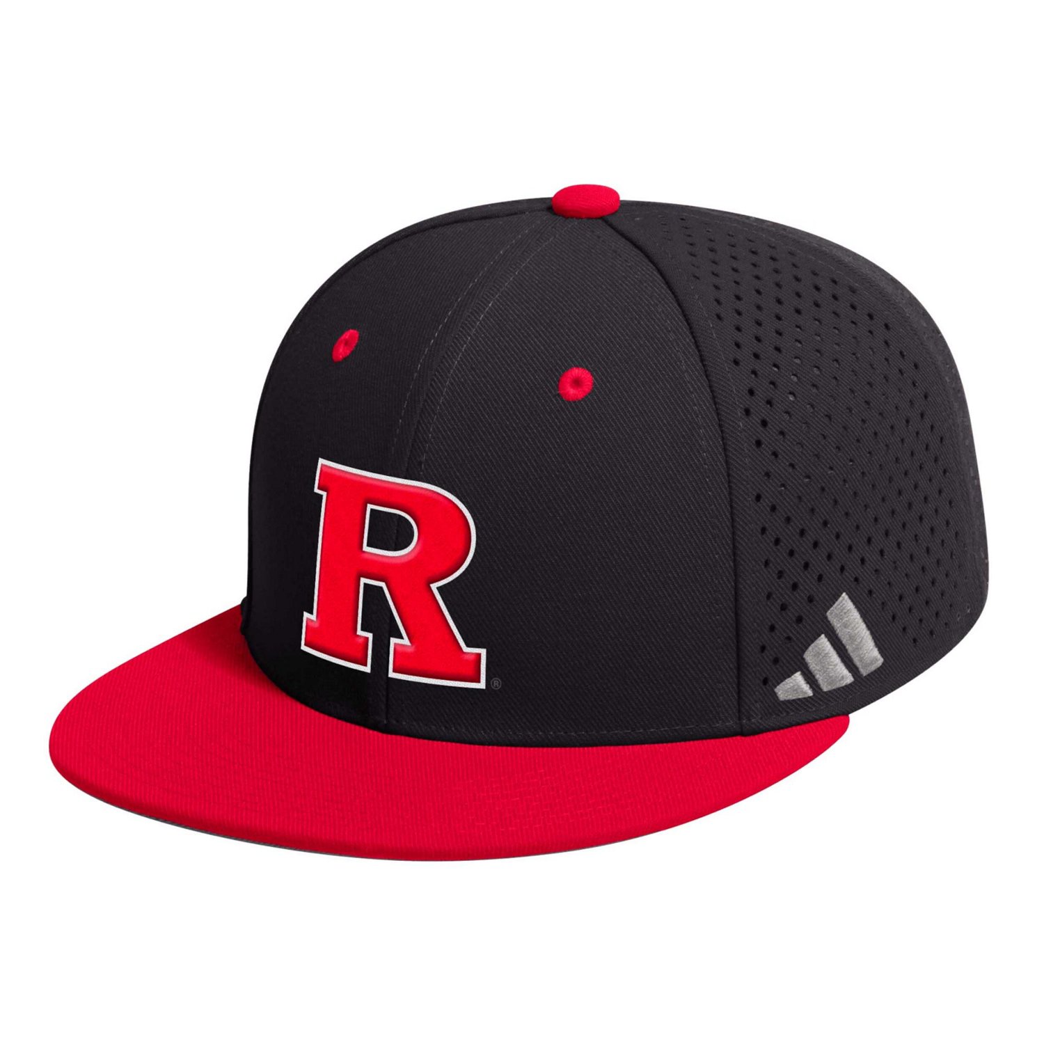 adidas Rutgers Scarlet Knights On-Field Baseball Fitted Hat | Academy