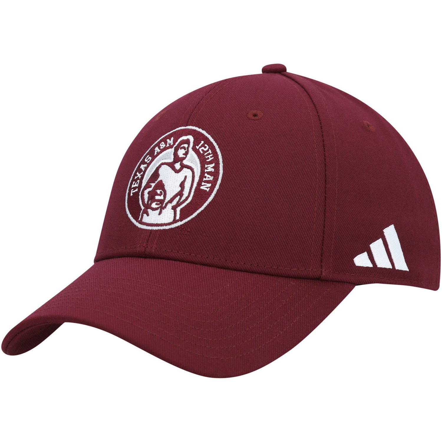 adidas Texas AM Aggies 12th Man Adjustable Hat | Academy