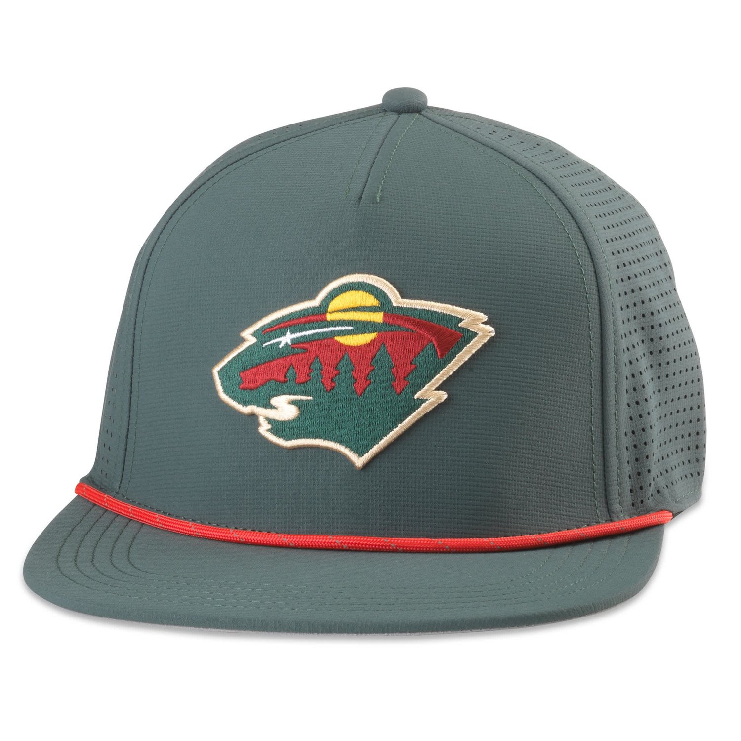 American Needle Minnesota Wild Buxton Pro Tech Adjustable Hat | Academy