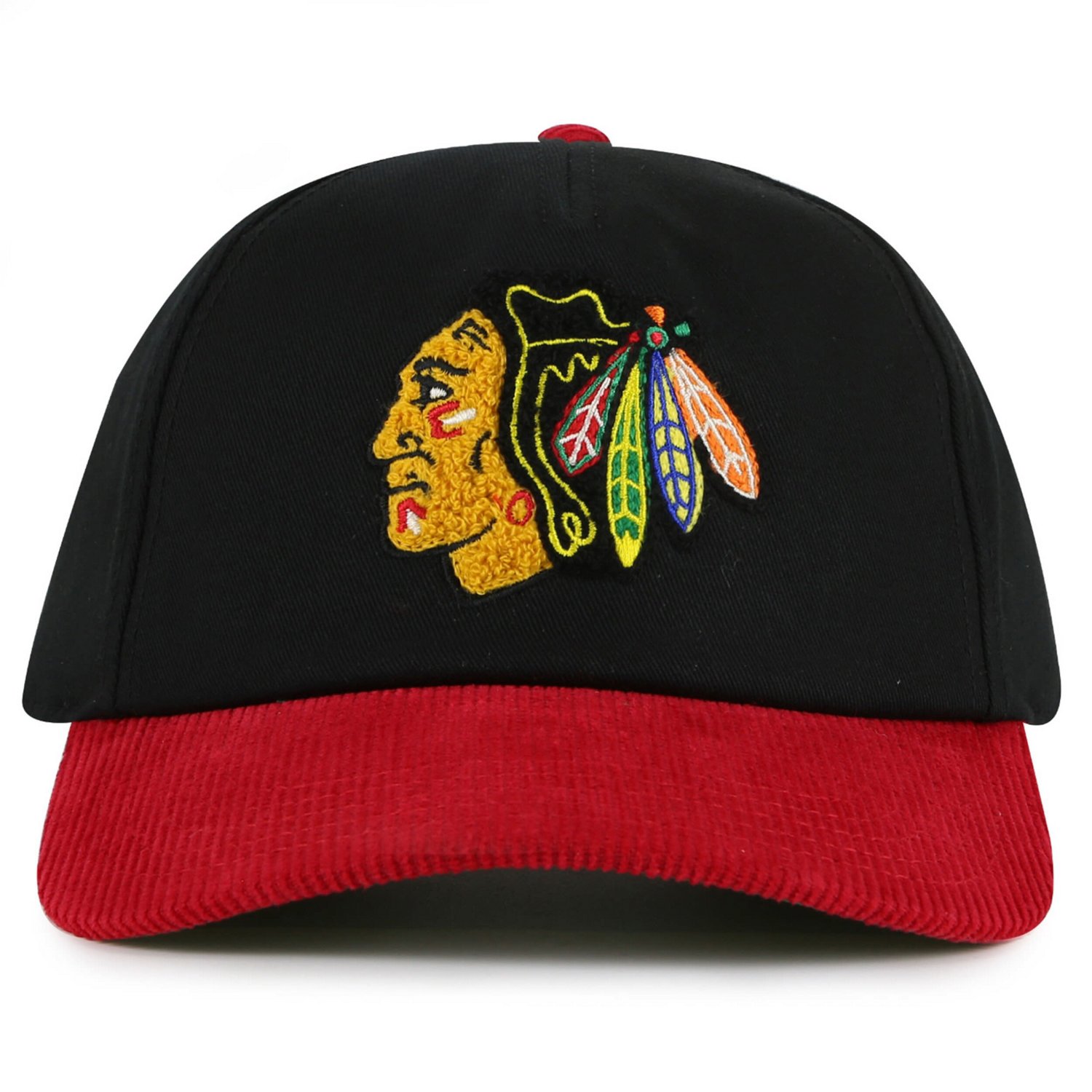 American Needle Red Chicago hawks Burnett Adjustable Hat | Academy
