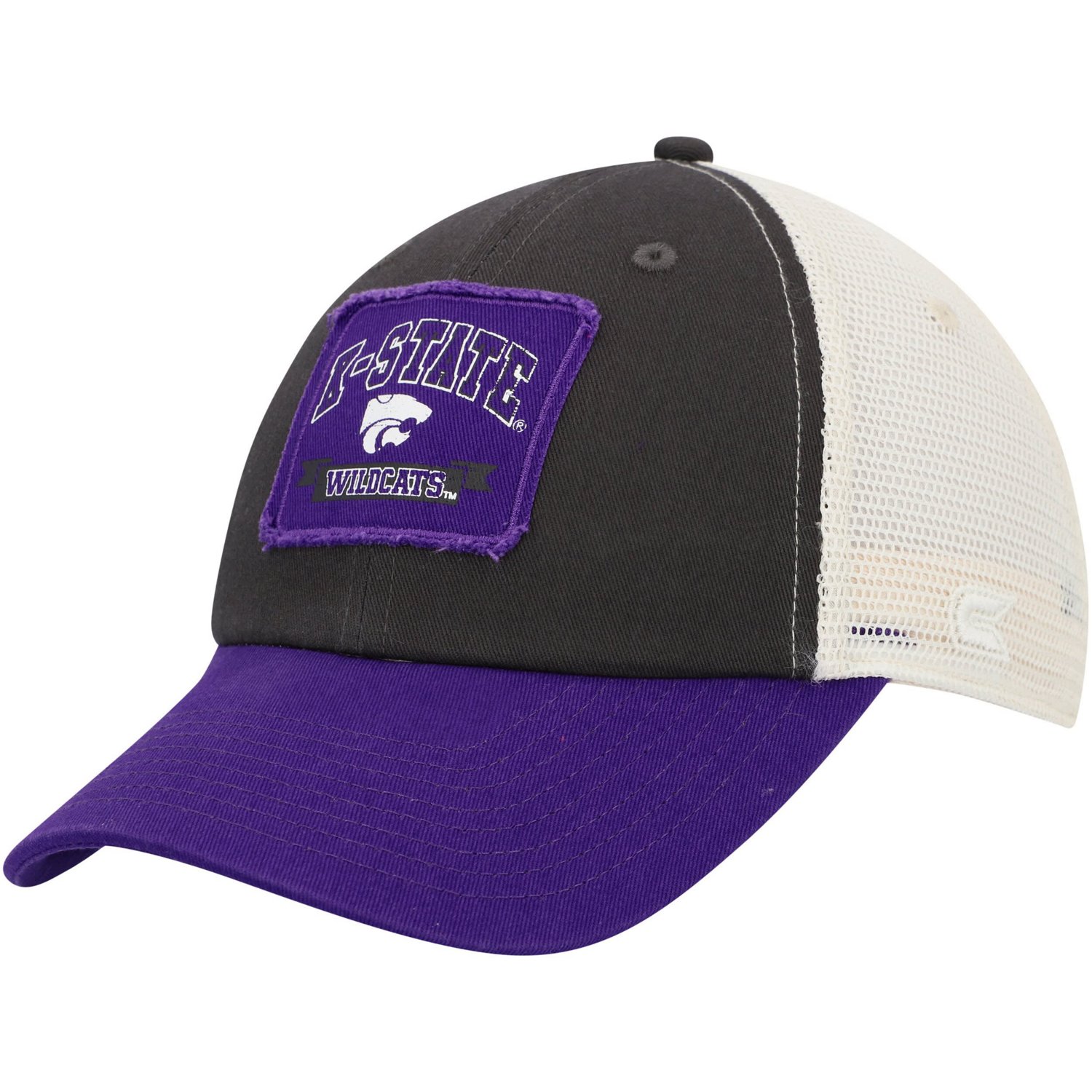 Colosseum Kansas State Wildcats Objection Snapback Hat | Academy