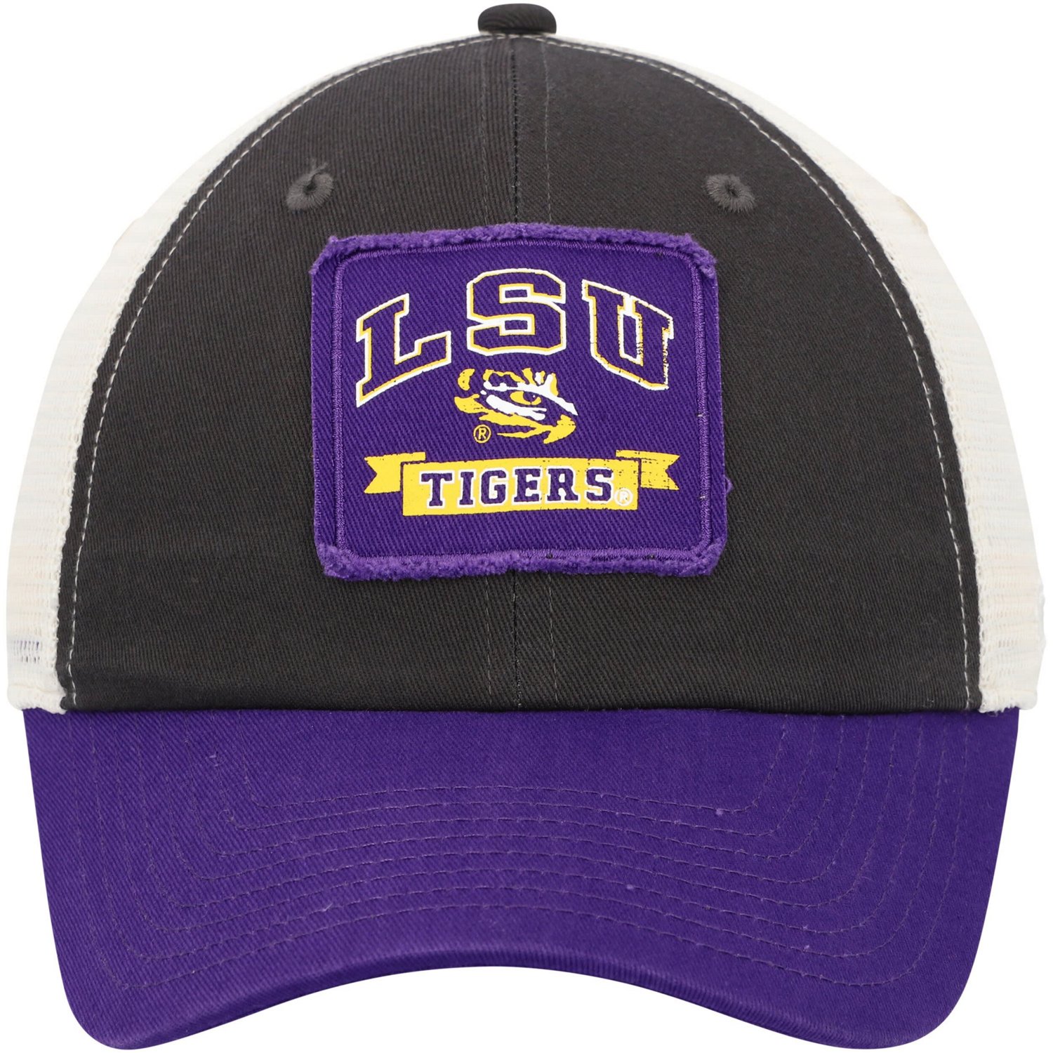 Colosseum LSU Tigers Objection Snapback Hat | Academy