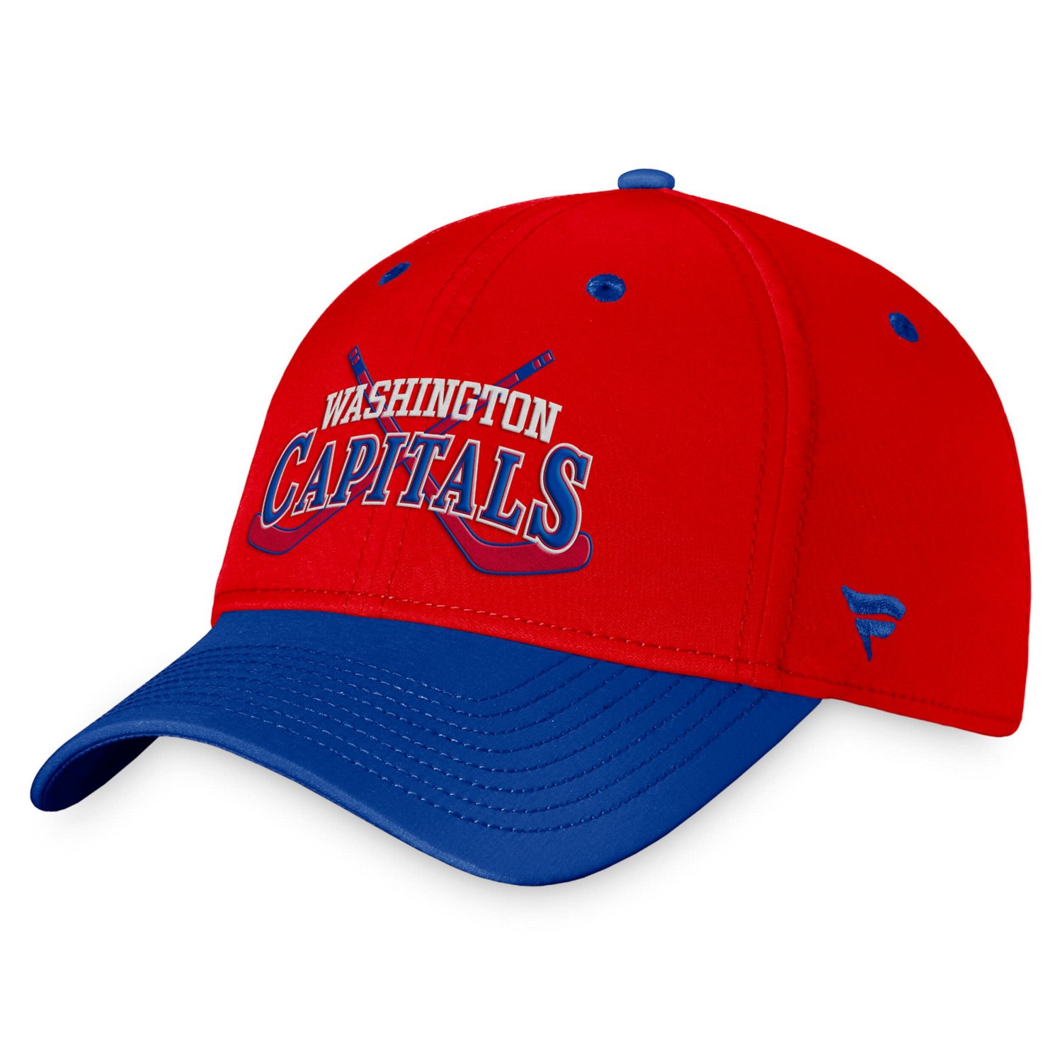 Fanatics Branded /Blue Washington Capitals Heritage Vintage Flex Hat ...