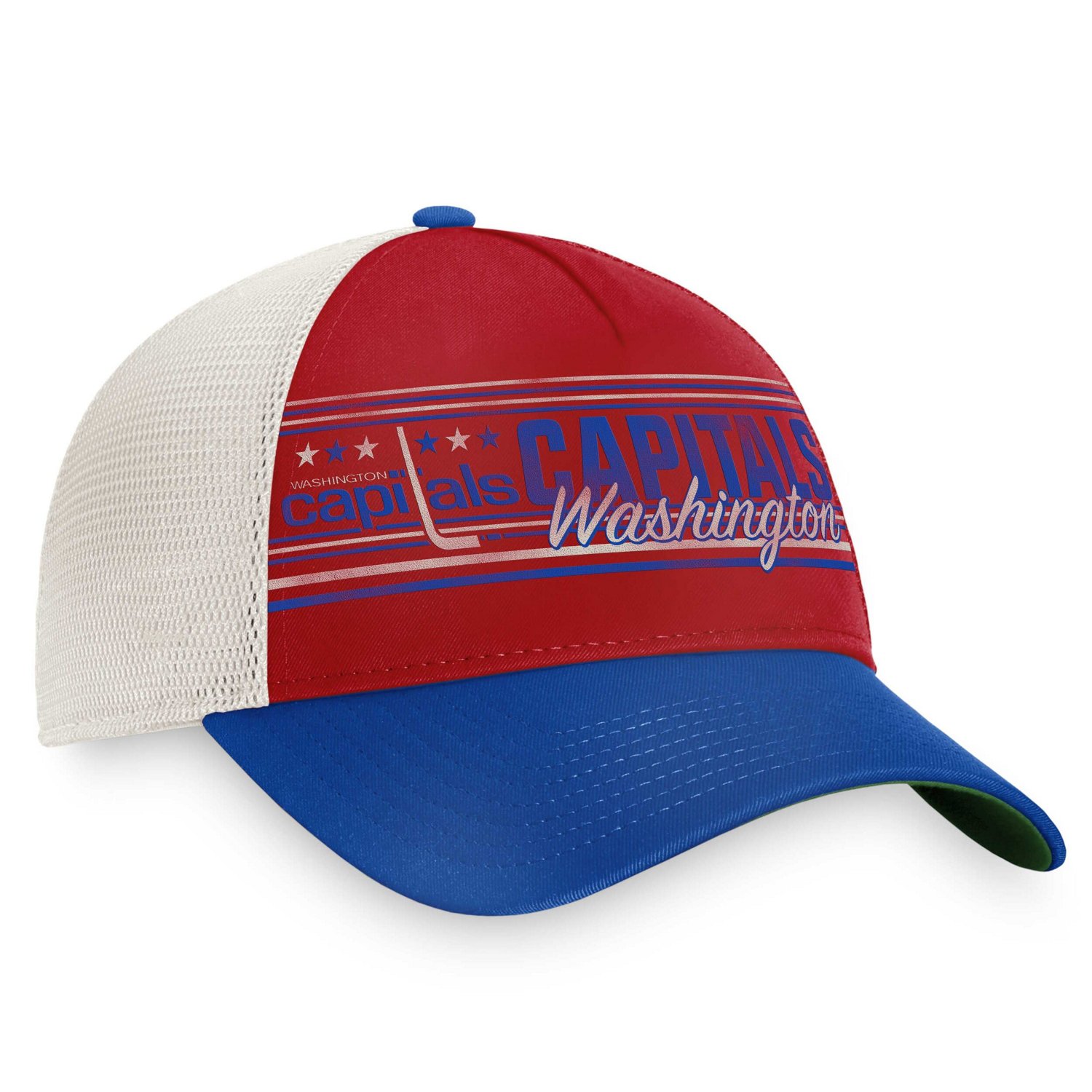 Fanatics Branded /Royal Washington Capitals True Classic Retro Trucker ...