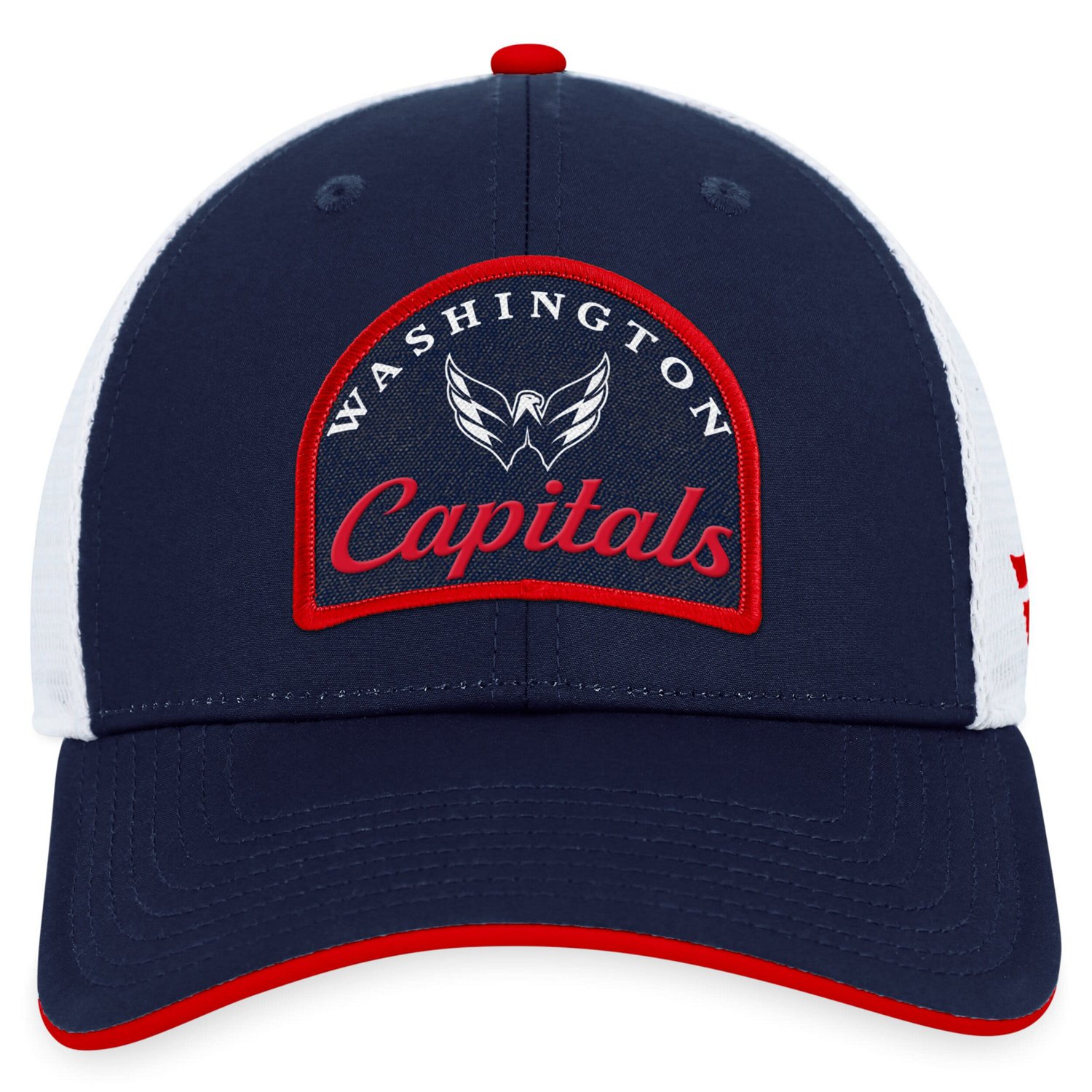 Fanatics Branded /White Washington Capitals Fundamental Adjustable Hat ...