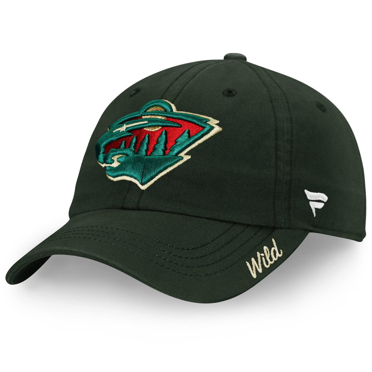 Fanatics Branded Minnesota Wild Core Primary Logo Adjustable Hat | Academy