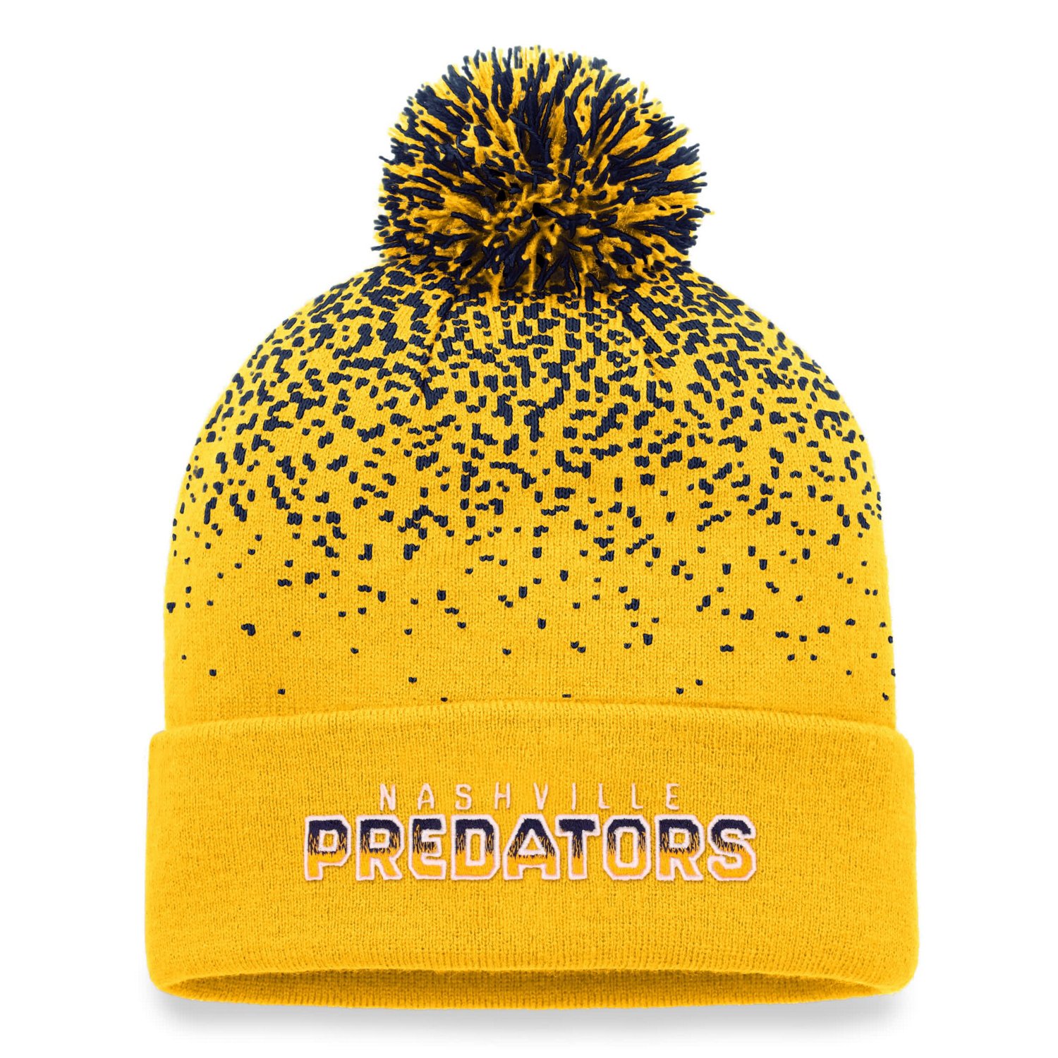Fanatics Branded Nashville Predators Iconic Gradient Cuffed Knit Hat ...