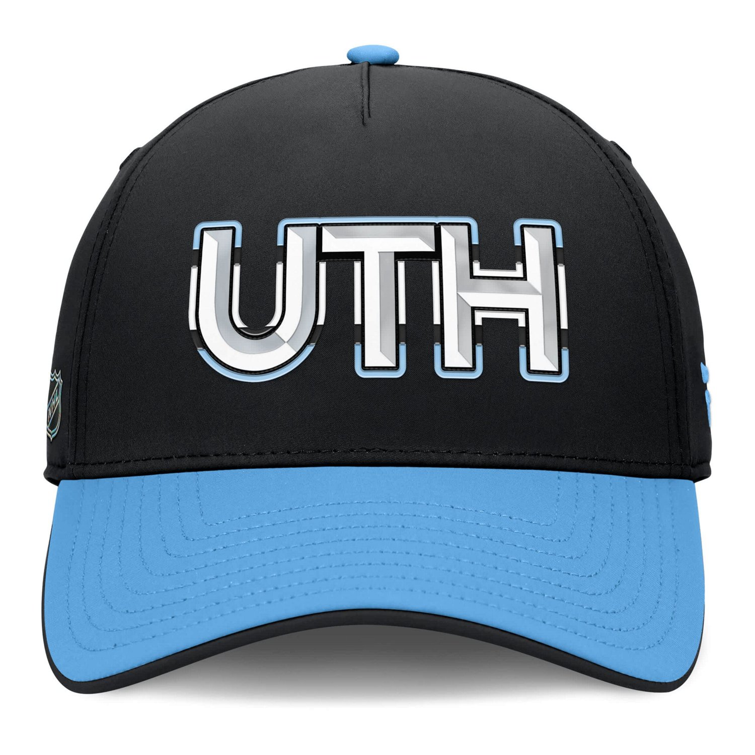 Fanatics Light Blue Utah Mammoth Authentic Pro Rink Team Code Flex Hat ...