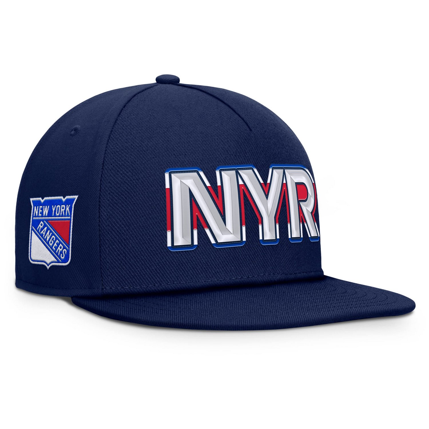 Fanatics New York Rangers Authentic Pro Rink Team Code Snapback Hat ...