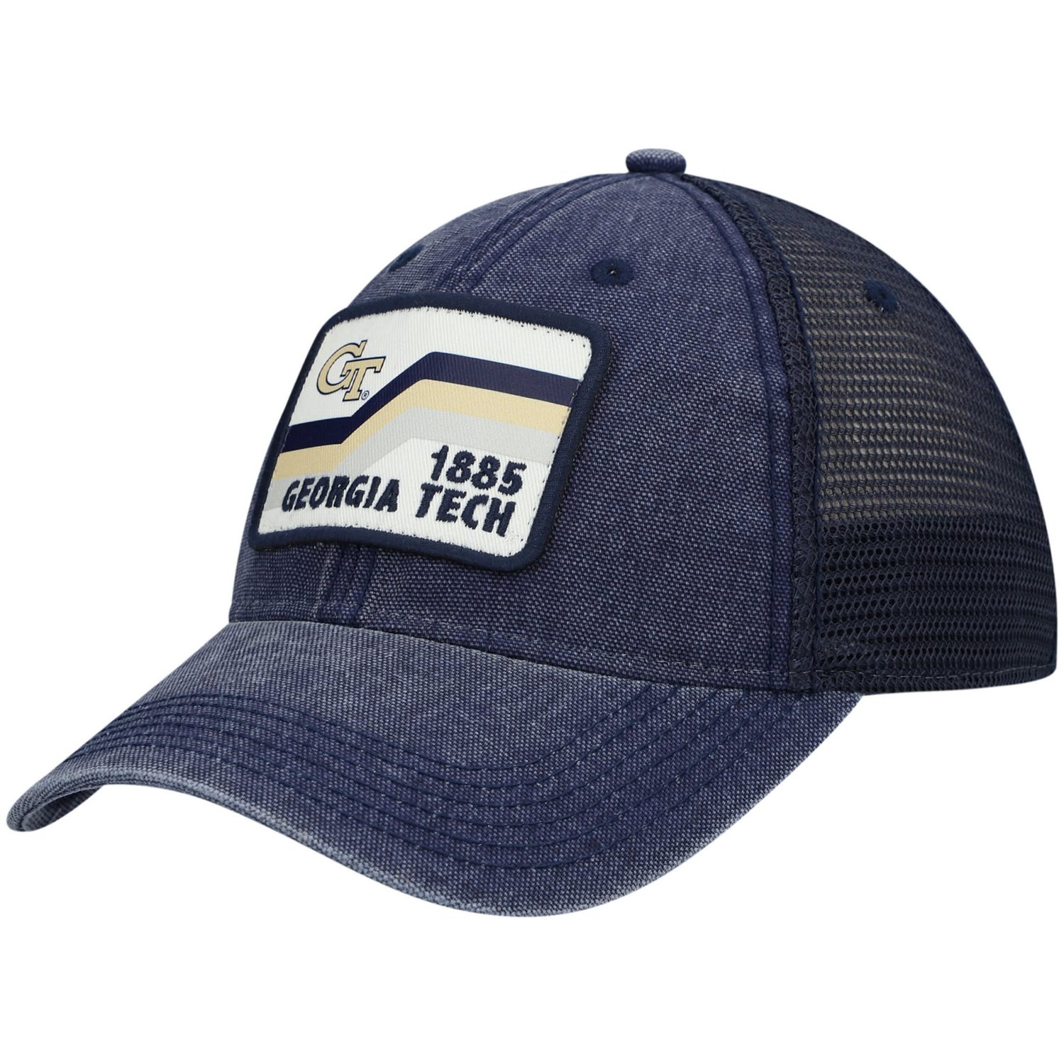 Georgia Tech Yellow Jackets Sun Bars Dashboard Trucker Snapback Hat ...