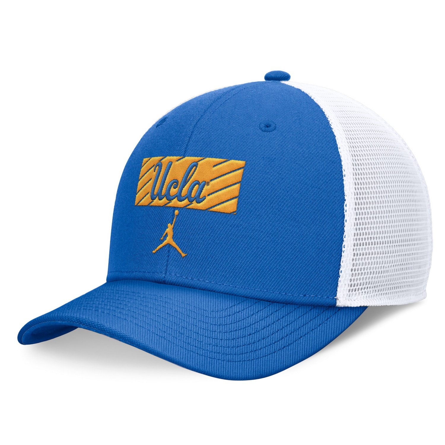 Jordan Brand /White UCLA Bruins 2024 Sideline Trucker Adjustable Hat | Academy