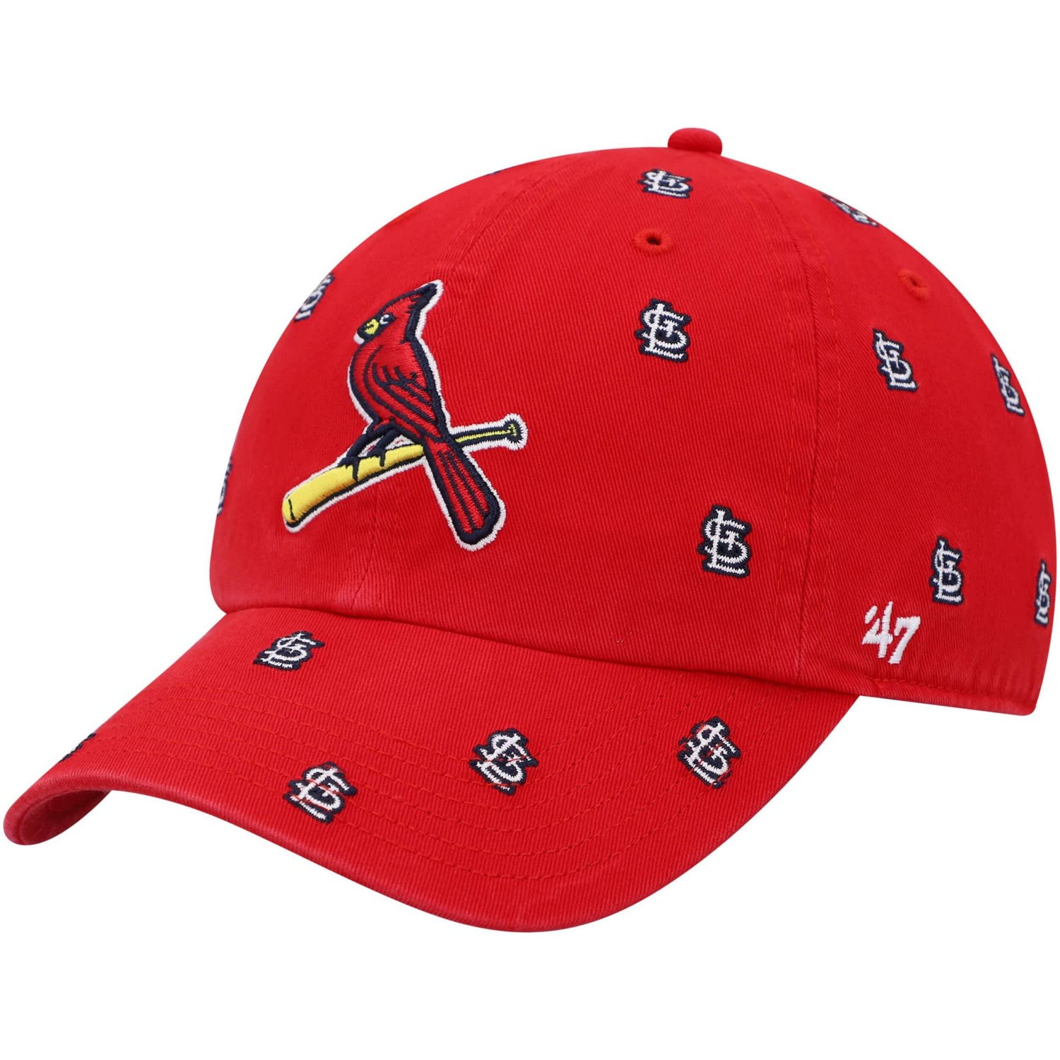 Men's '47 St Louis Cardinals Confetti Clean Up Adjustable Hat | Academy