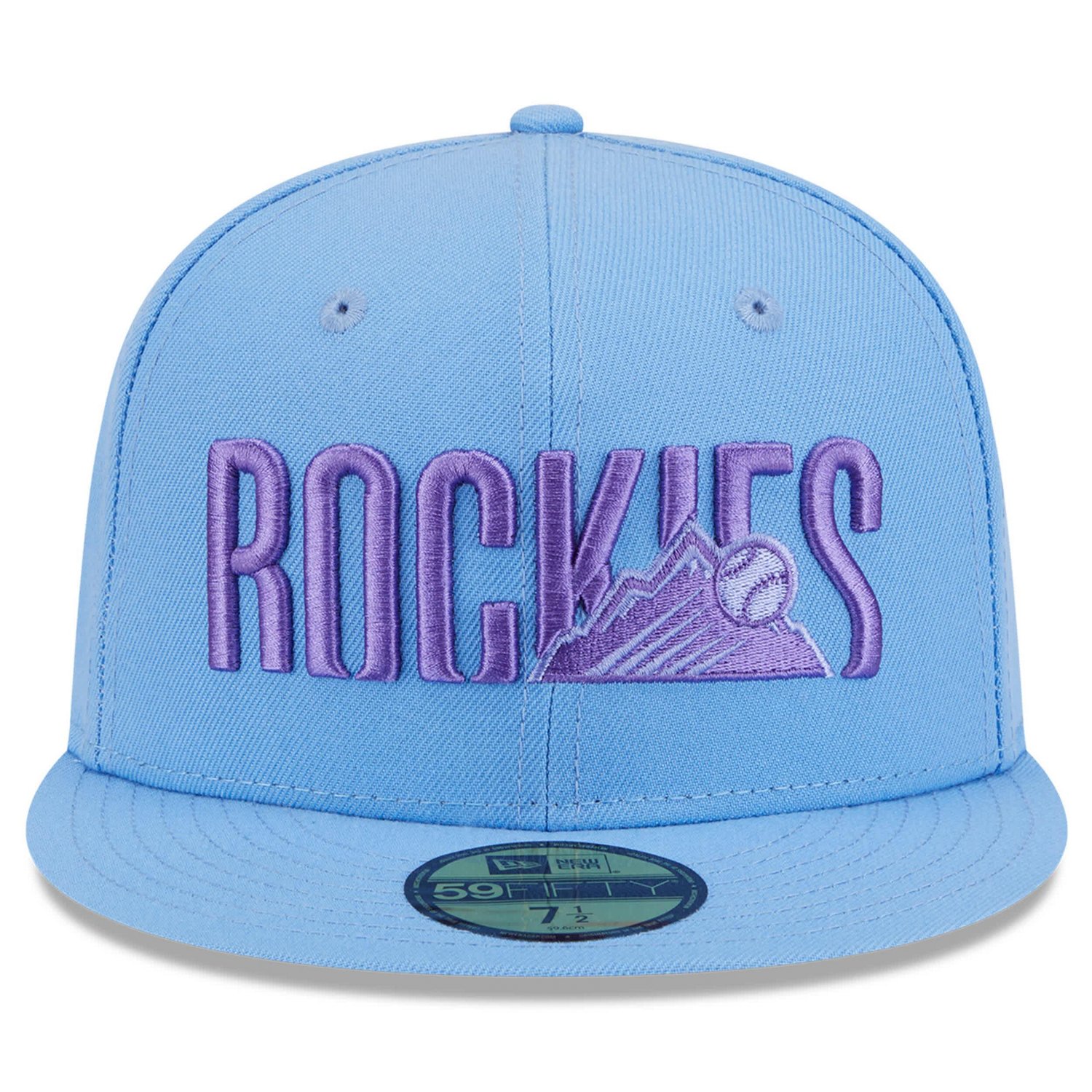 Men's New Era Light Blue Colorado Rockies 2025 City Connect Fan Pack ...