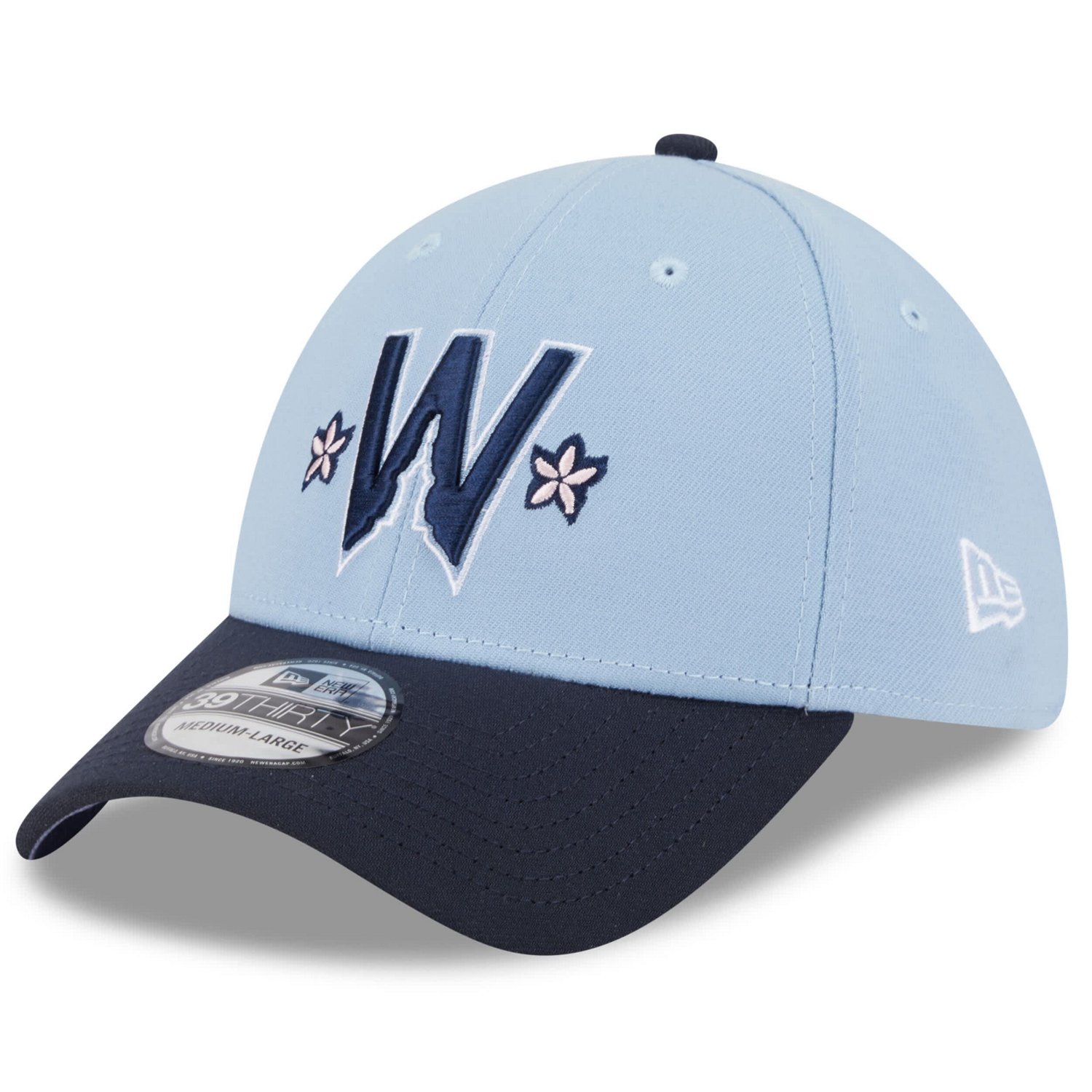 Men's New Era Light Blue/Navy Washington Nationals 2025 City Connect ...