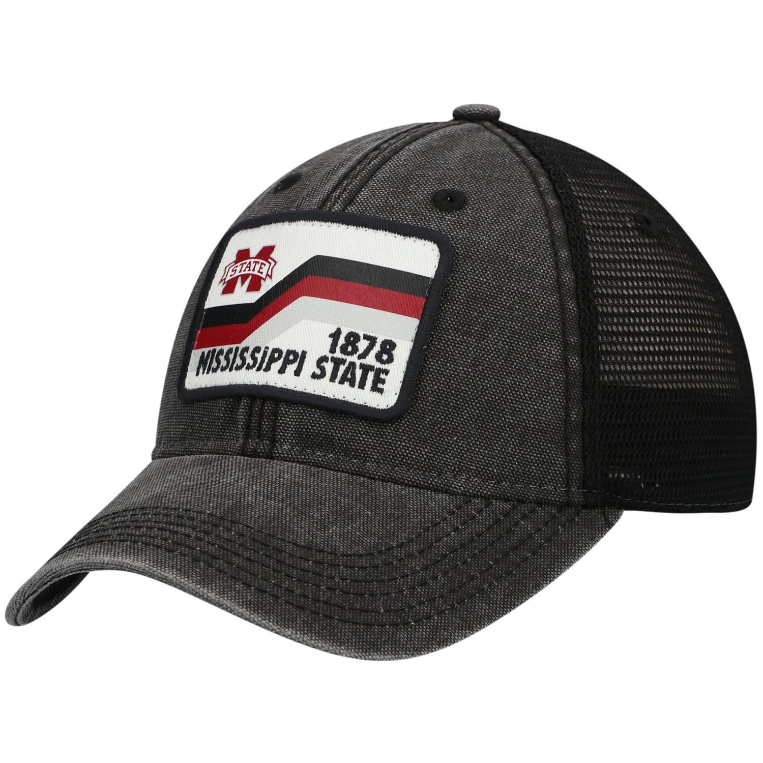 Mississippi State Bulldogs Sun Bars Dashboard Trucker Snapback Hat ...