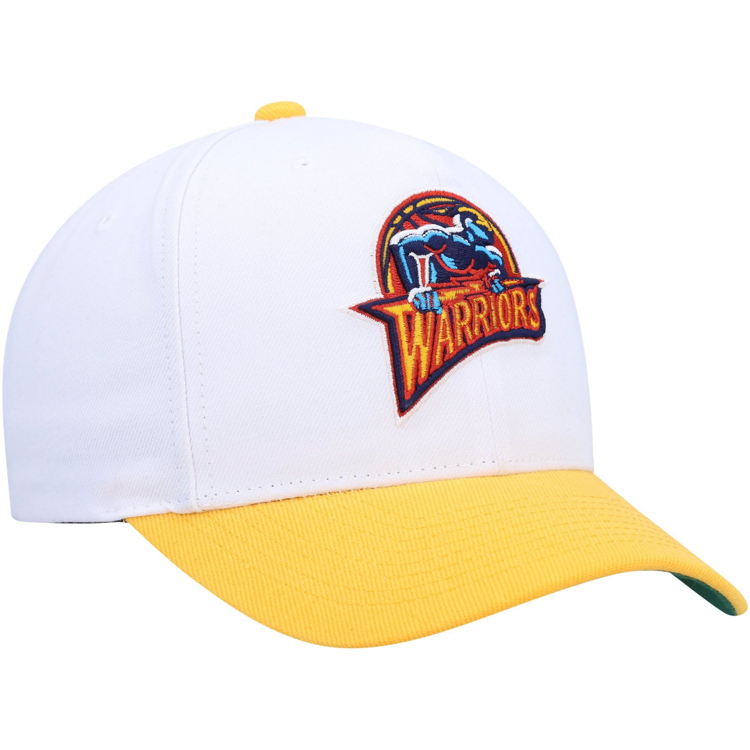 Mitchell Ness /Gold Golden State Warriors Hardwood Classics Core 2-Tone 20 Pro Snapback Hat ...