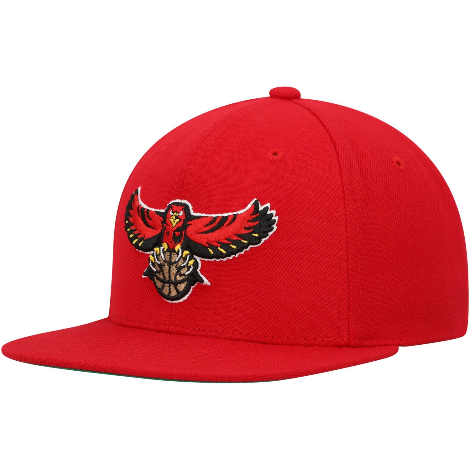 Mitchell Ness Atlanta Hawks Hardwood Classics Team Ground 20 Snapback ...