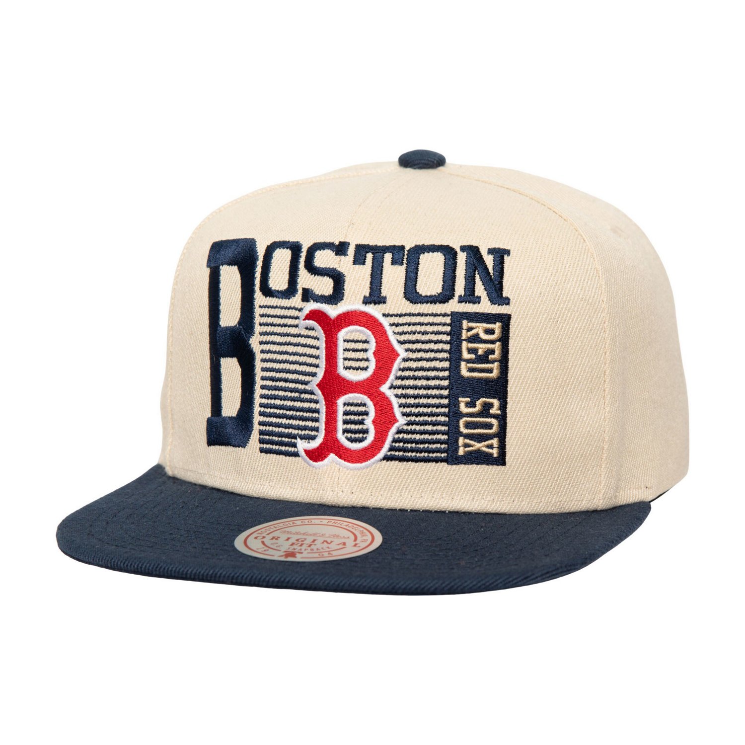 Mitchell Ness Boston Red Sox Cooperstown Collection Speed Zone Snapback Hat | Academy