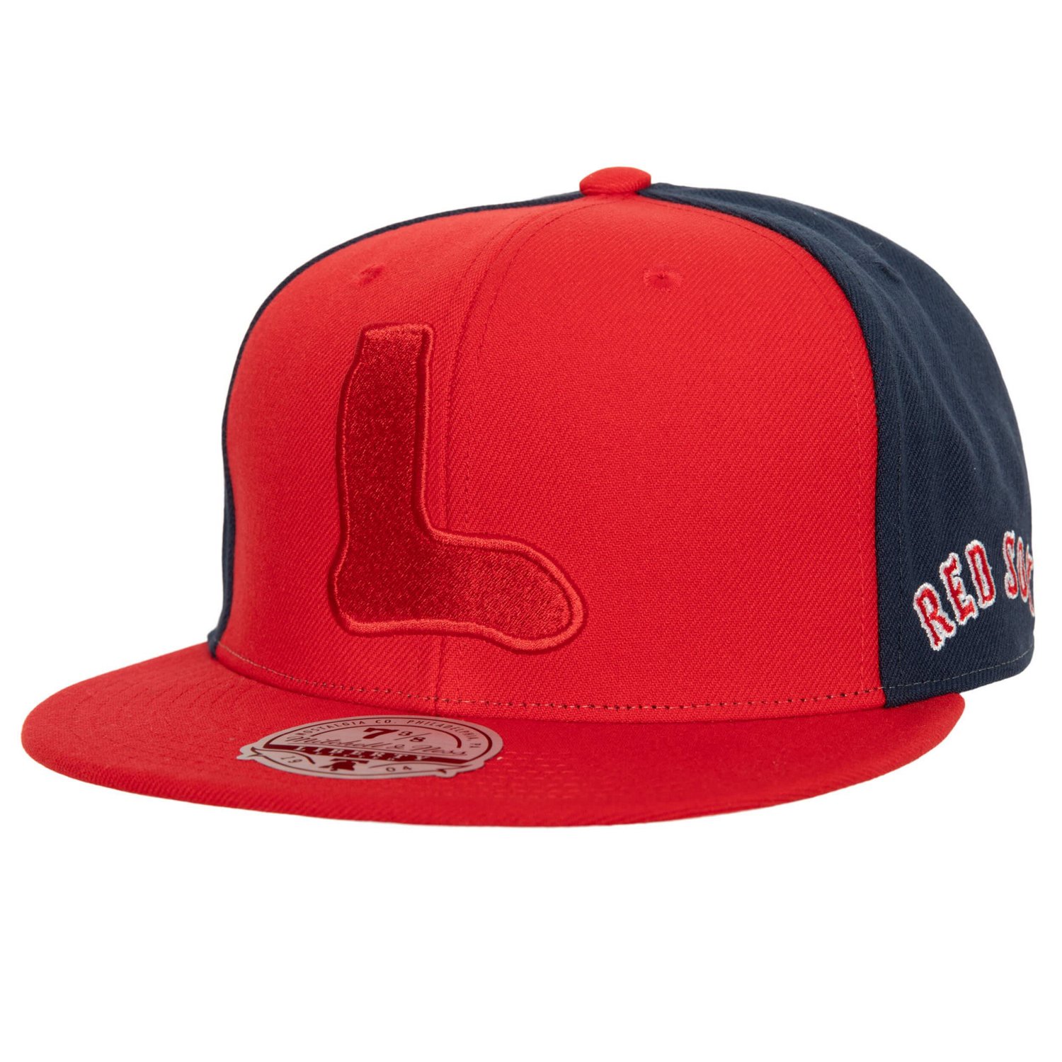 Mitchell Ness Boston Sox Bases Loaded Fitted Hat | Academy