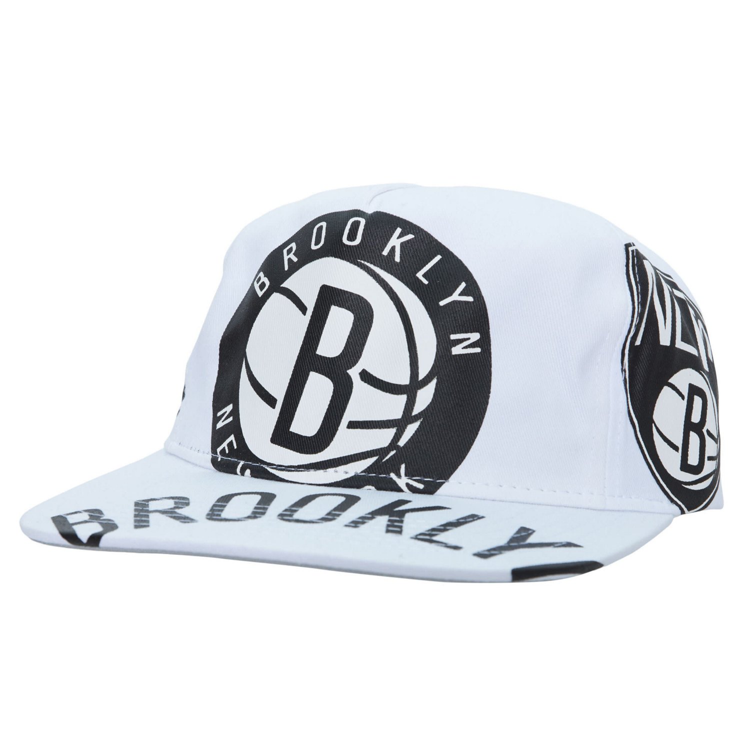 Mitchell Ness Brooklyn Nets Hardwood Classics In Your Face Deadstock Snapback Hat | Academy