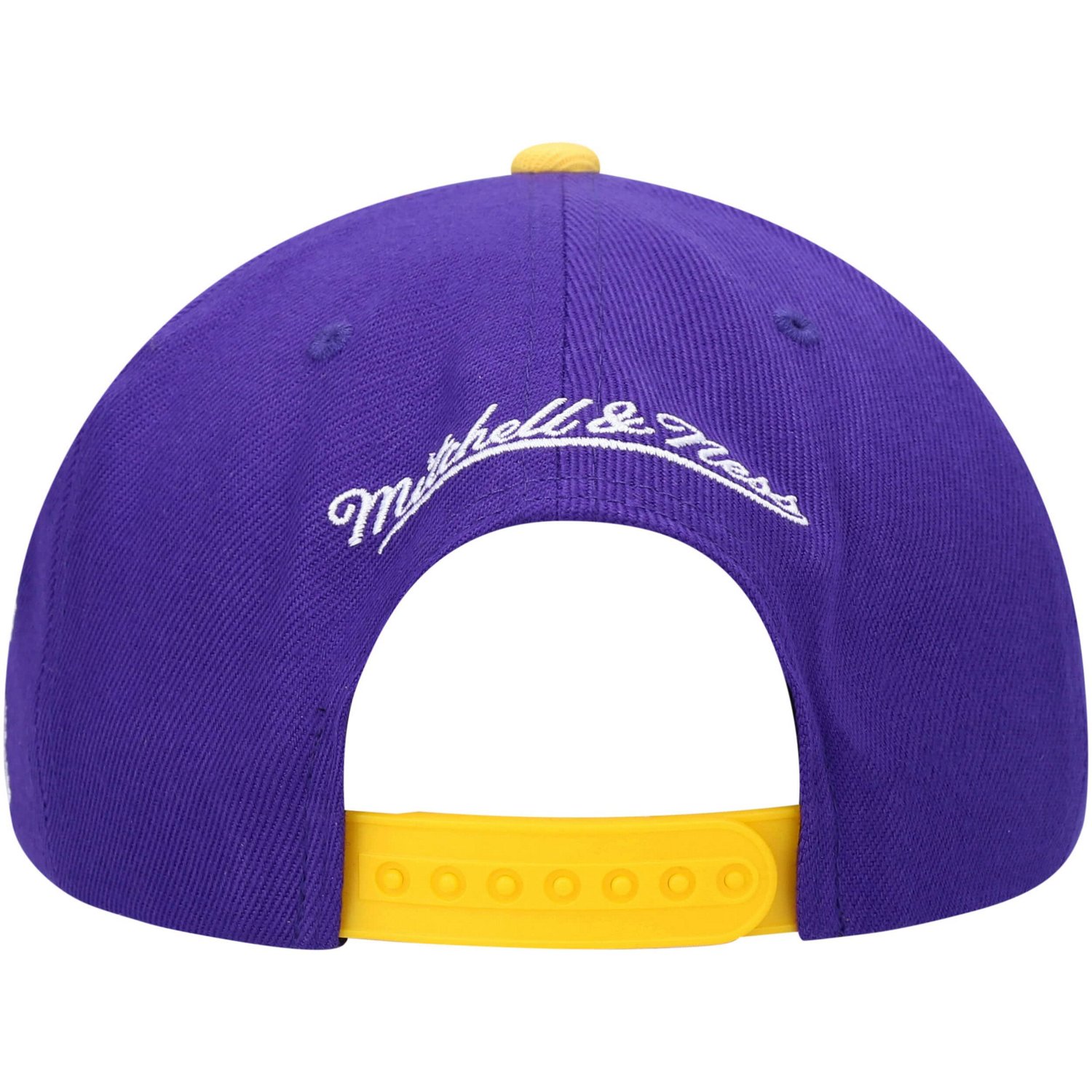 Mitchell Ness Los Angeles Lakers Area Code Snapback Hat | Academy