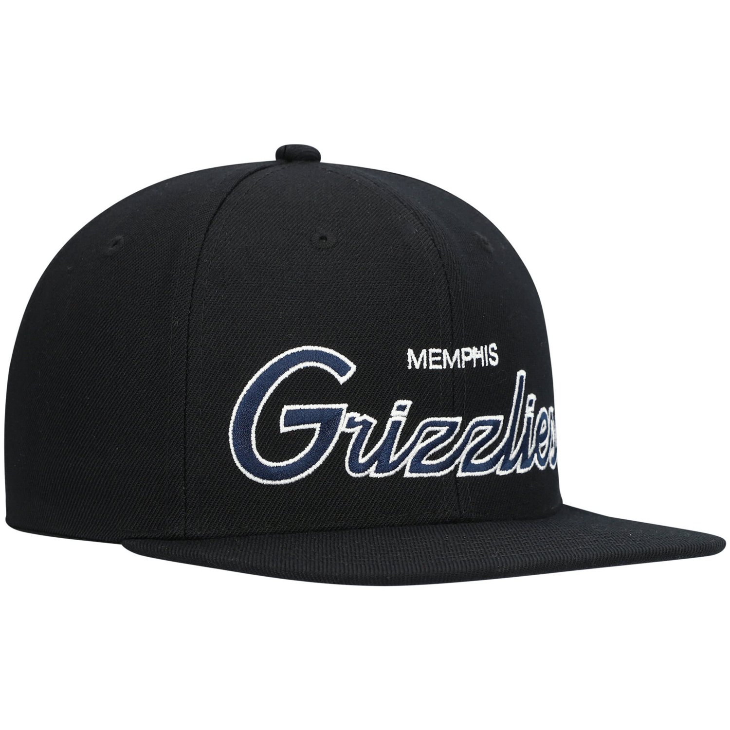Mitchell Ness Memphis Grizzlies Hardwood Classics Script 20 Snapback Hat | Academy