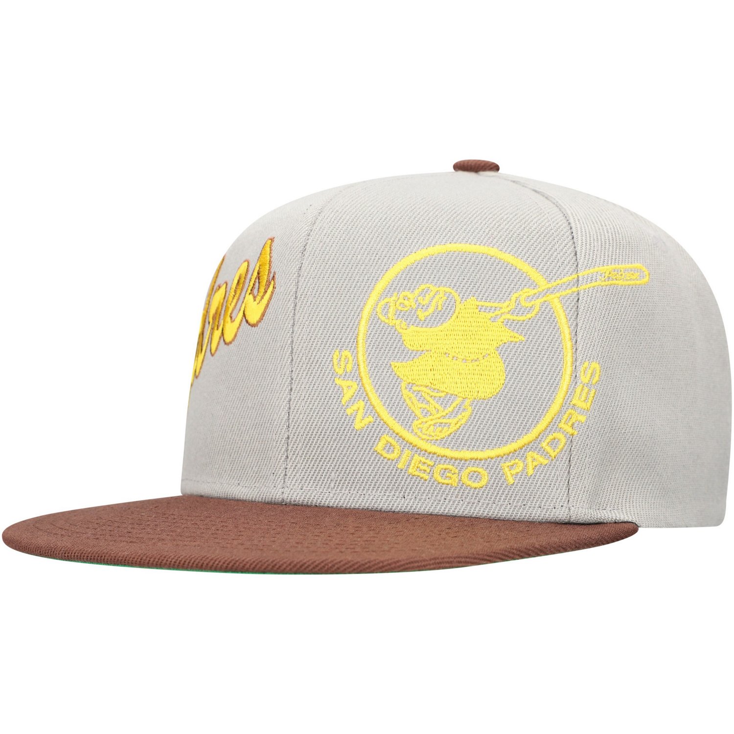 Mitchell Ness San Diego Padres Knock Out Panel Snapback Hat | Academy