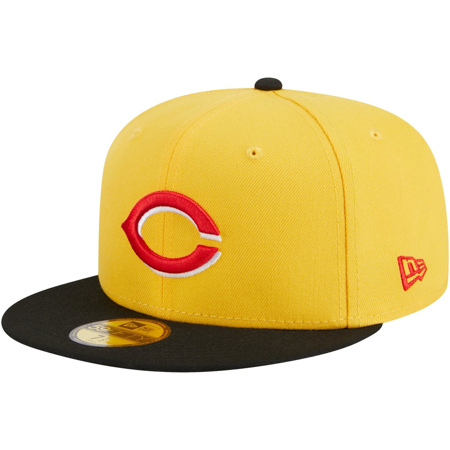 New Era /Black Cincinnati Reds Grilled 59FIFTY Fitted Hat | Academy