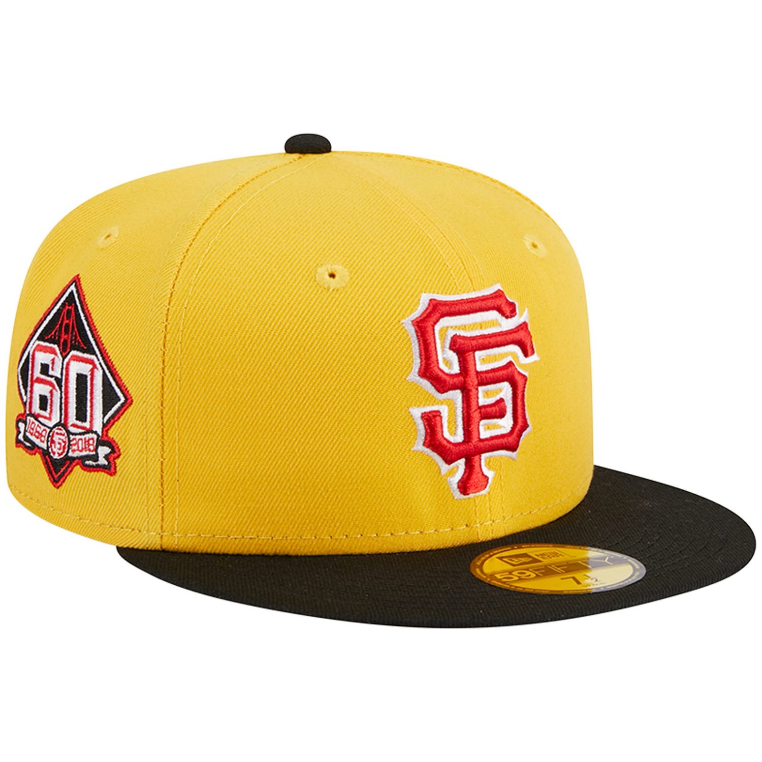 New Era /Black San Francisco Giants Grilled 59FIFTY Fitted Hat | Academy
