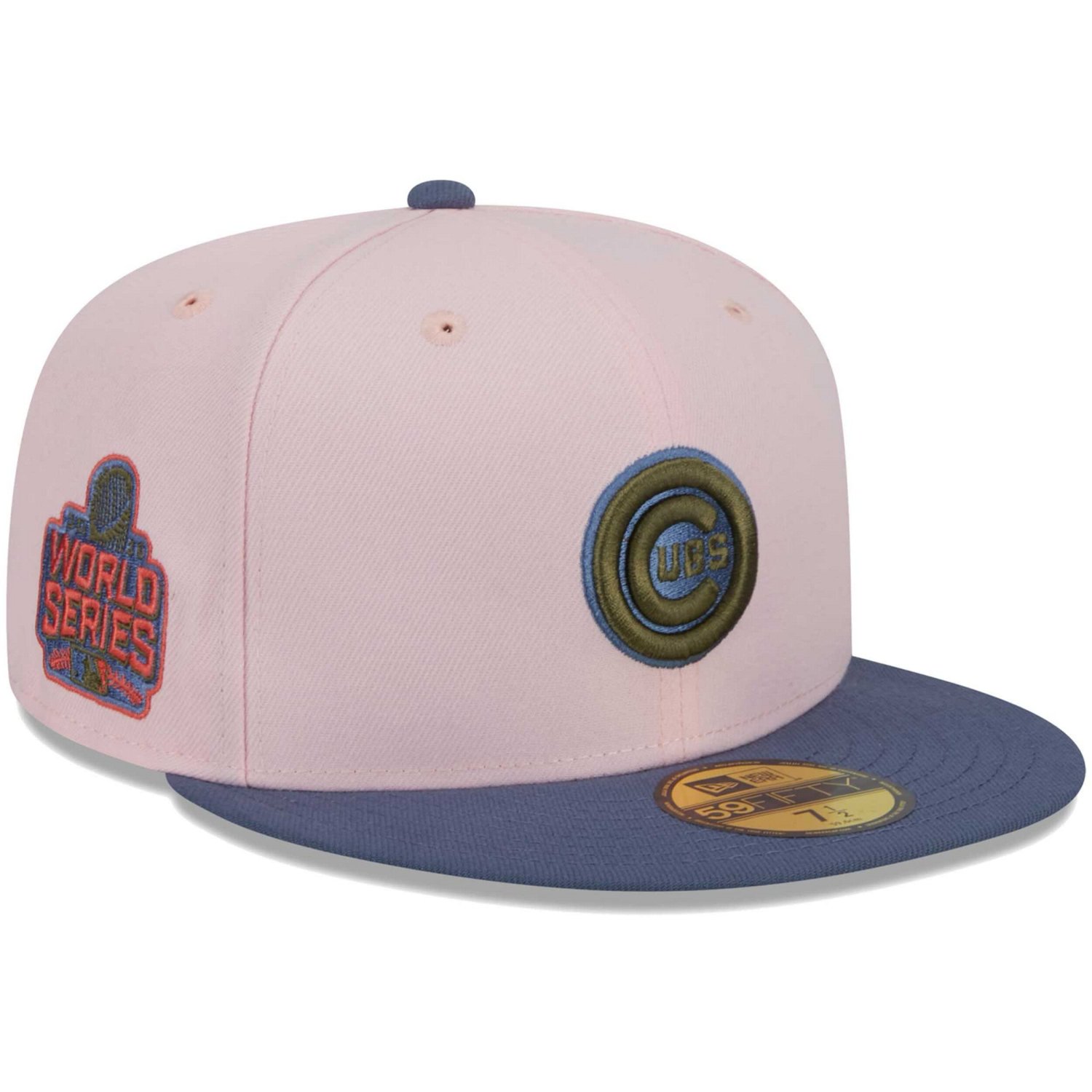 New Era /Blue Chicago Cubs Olive Undervisor 59FIFTY Fitted Hat | Academy