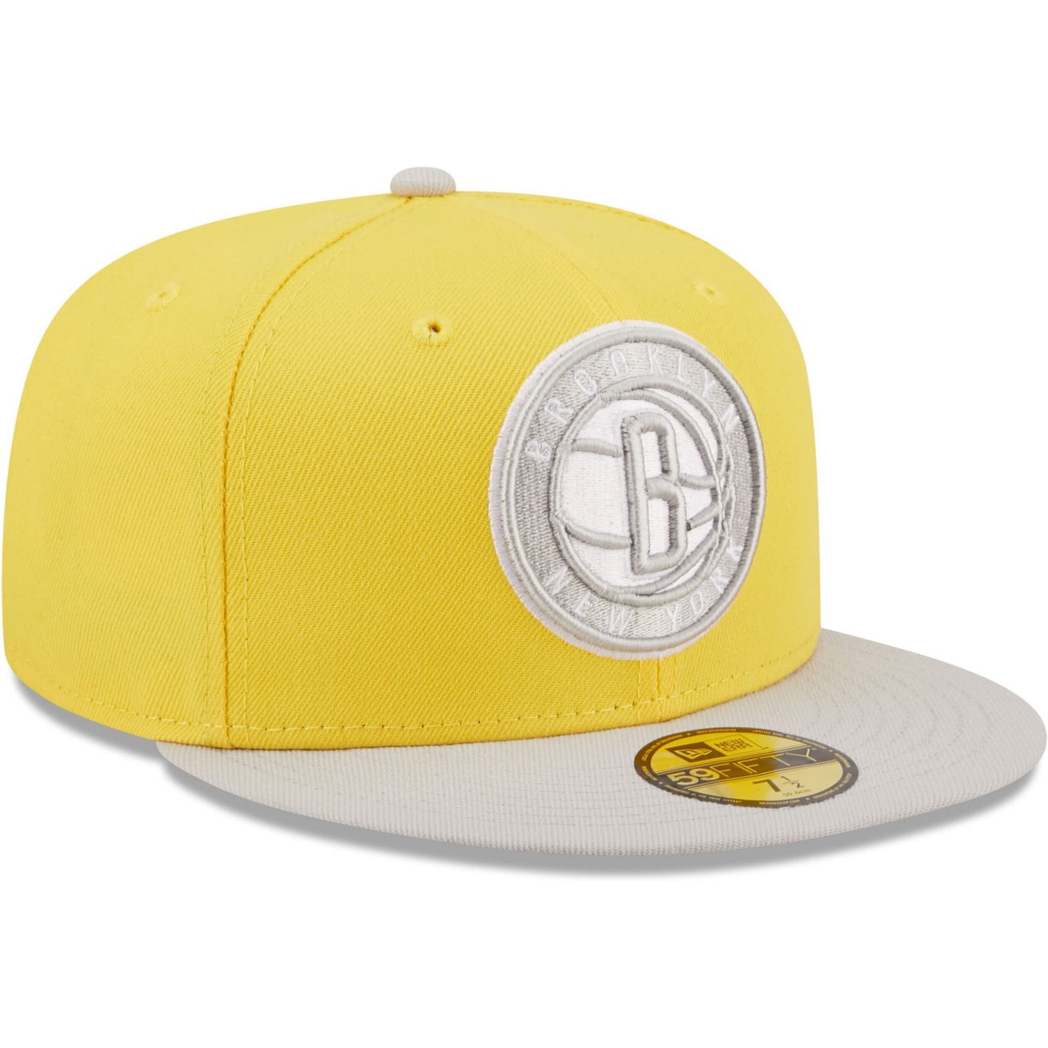 New Era /Gray Brooklyn Nets Color Pack 59FIFTY Fitted Hat | Academy