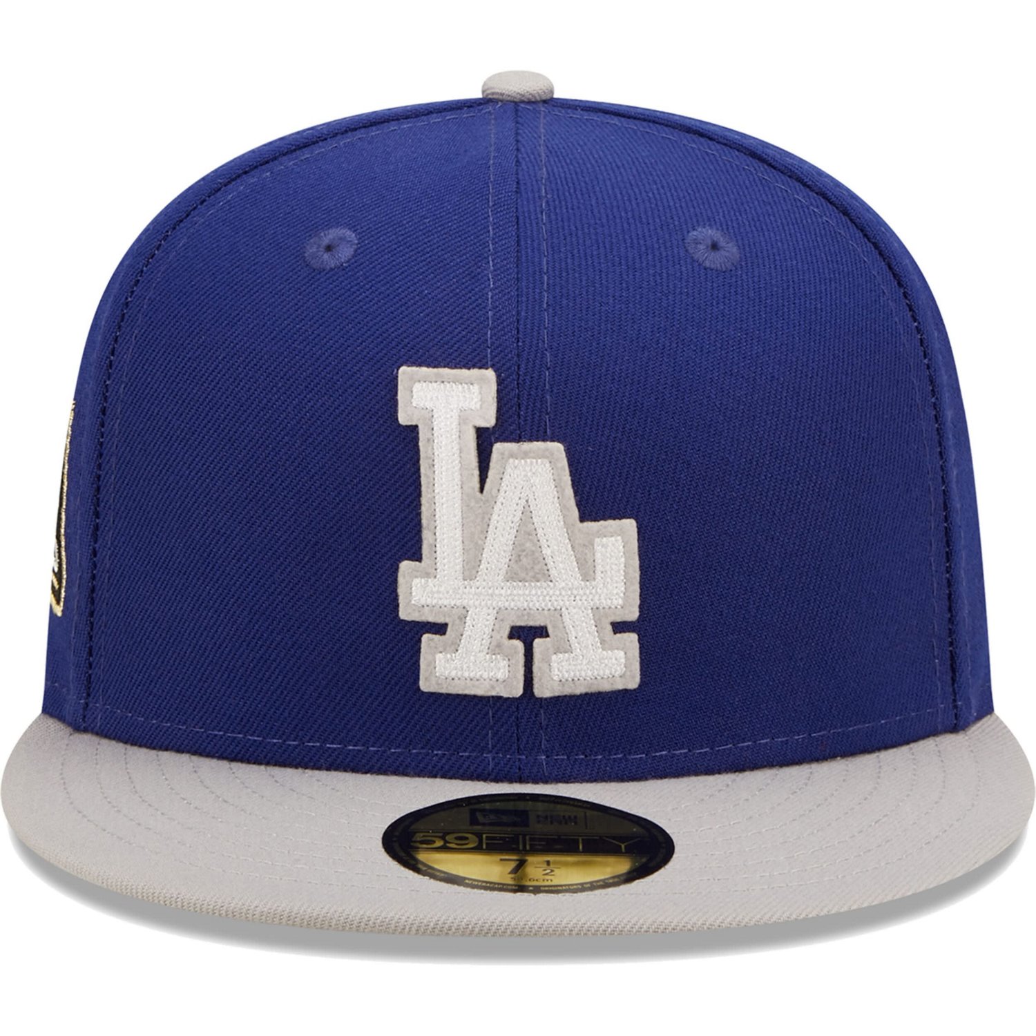 New Era /Gray Los Angeles Dodgers 2020 World Series Champions Letterman ...