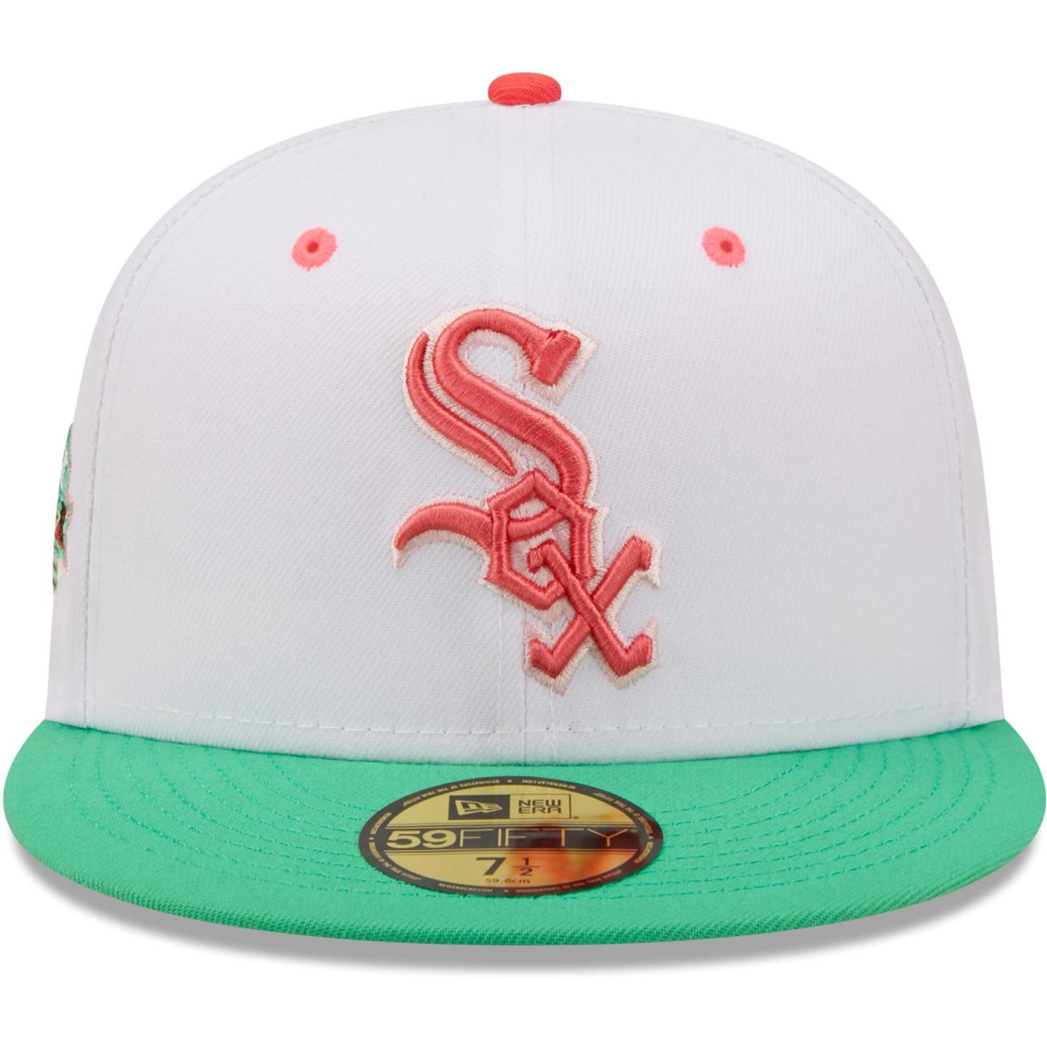 New Era /Green Chicago Sox Inaugural Season at Comiskey Park Watermelon ...