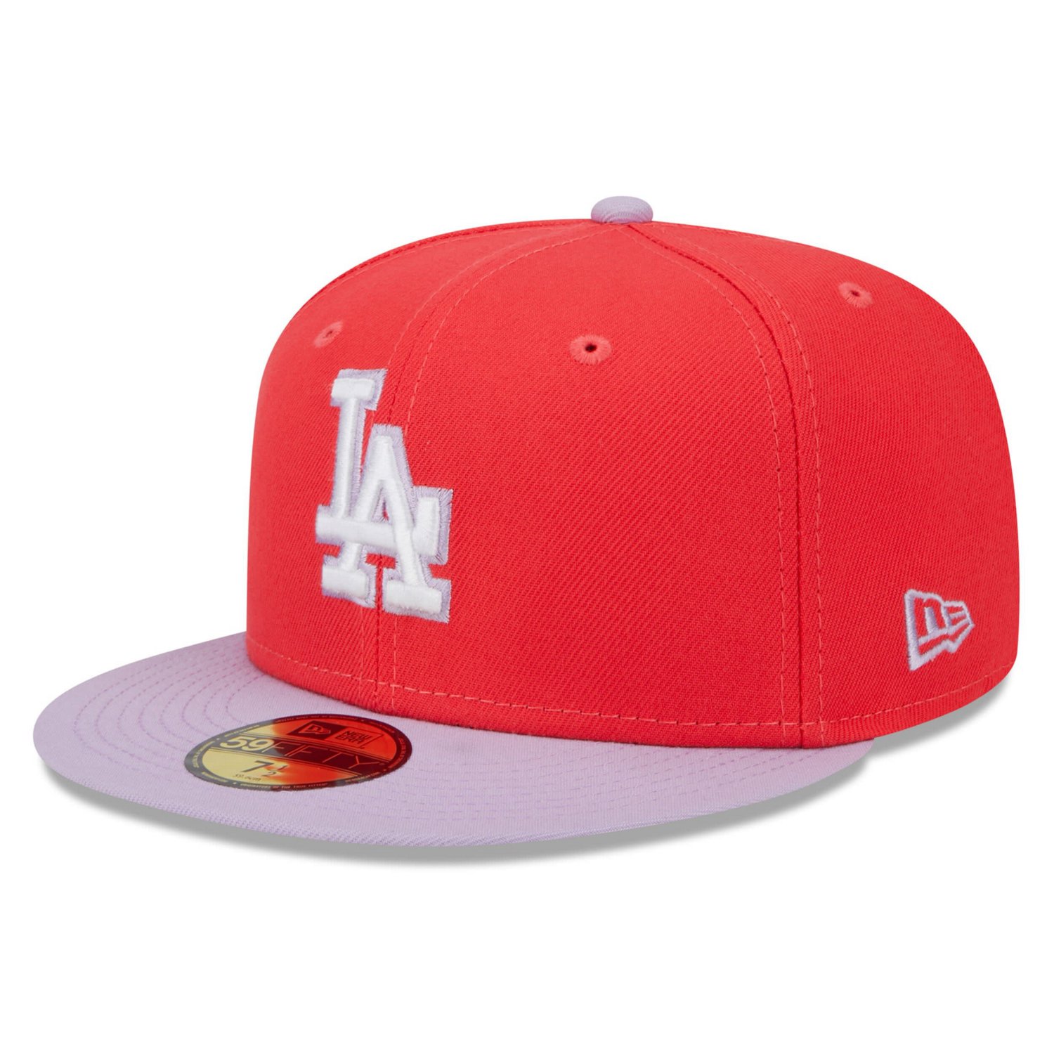 New Era /Lavender Los Angeles Dodgers Spring Color Two-Tone 59FIFTY ...