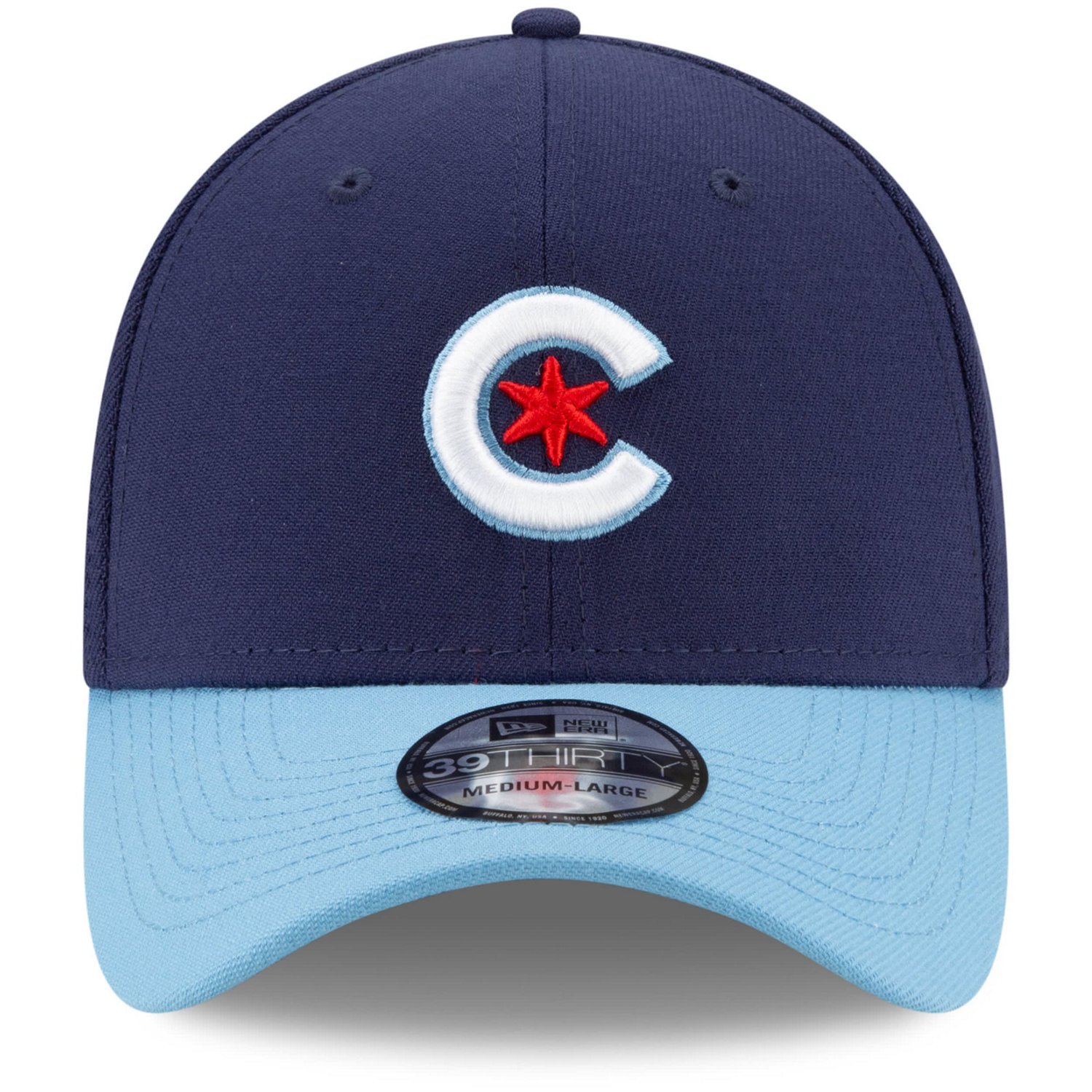 New Era /Light Blue Chicago Cubs 2021 City Connect 39THIRTY Flex Hat ...