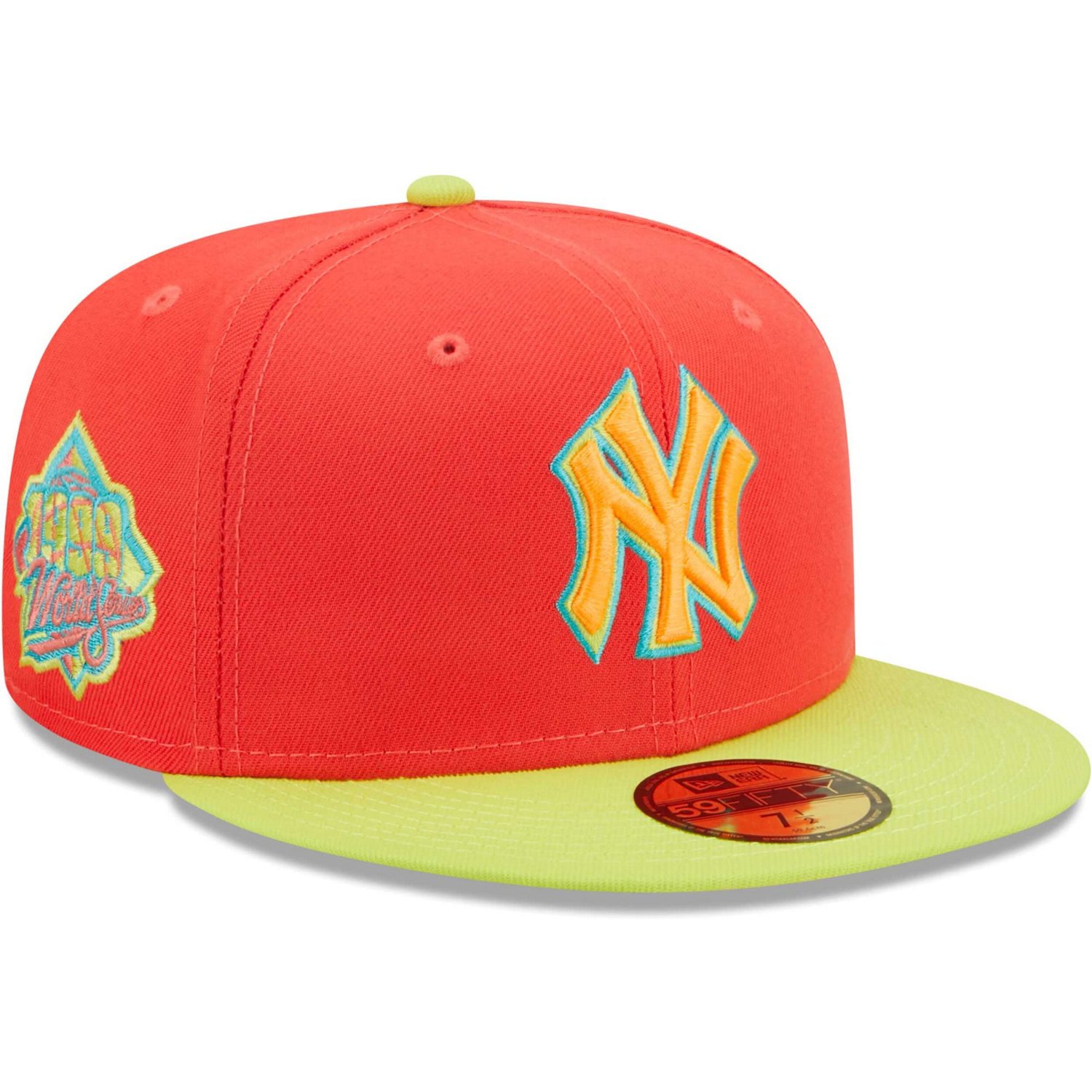 New Era /Neon Green New York Yankees Lava Highlighter Combo 59FIFTY ...