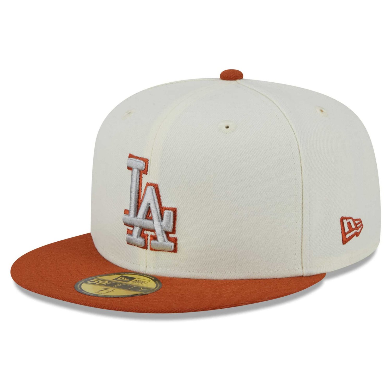 New Era /Orange Los Angeles Dodgers 59FIFTY Fitted Hat | Academy