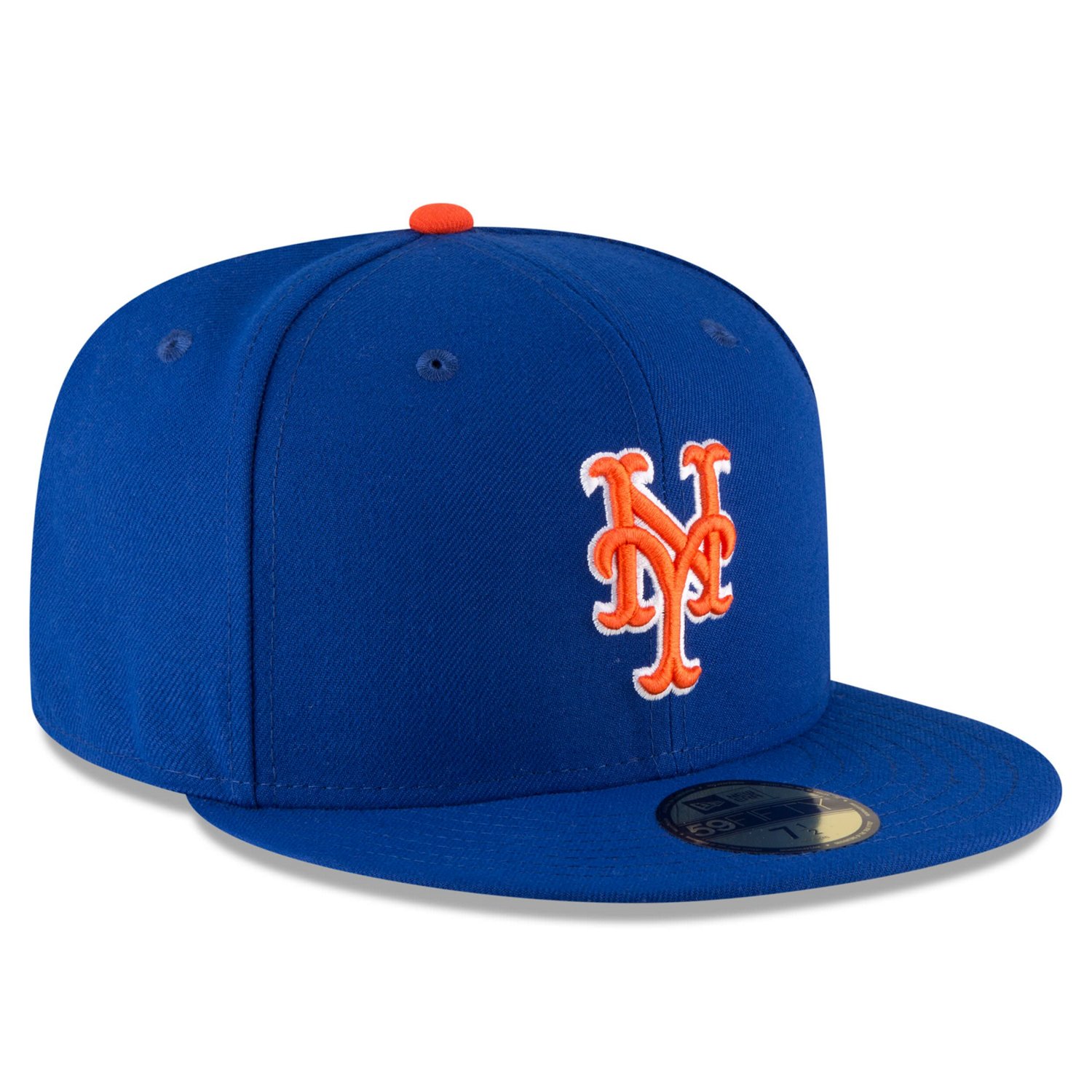 New Era /Orange New York Mets Authentic Collection On Field 59FIFTY ...