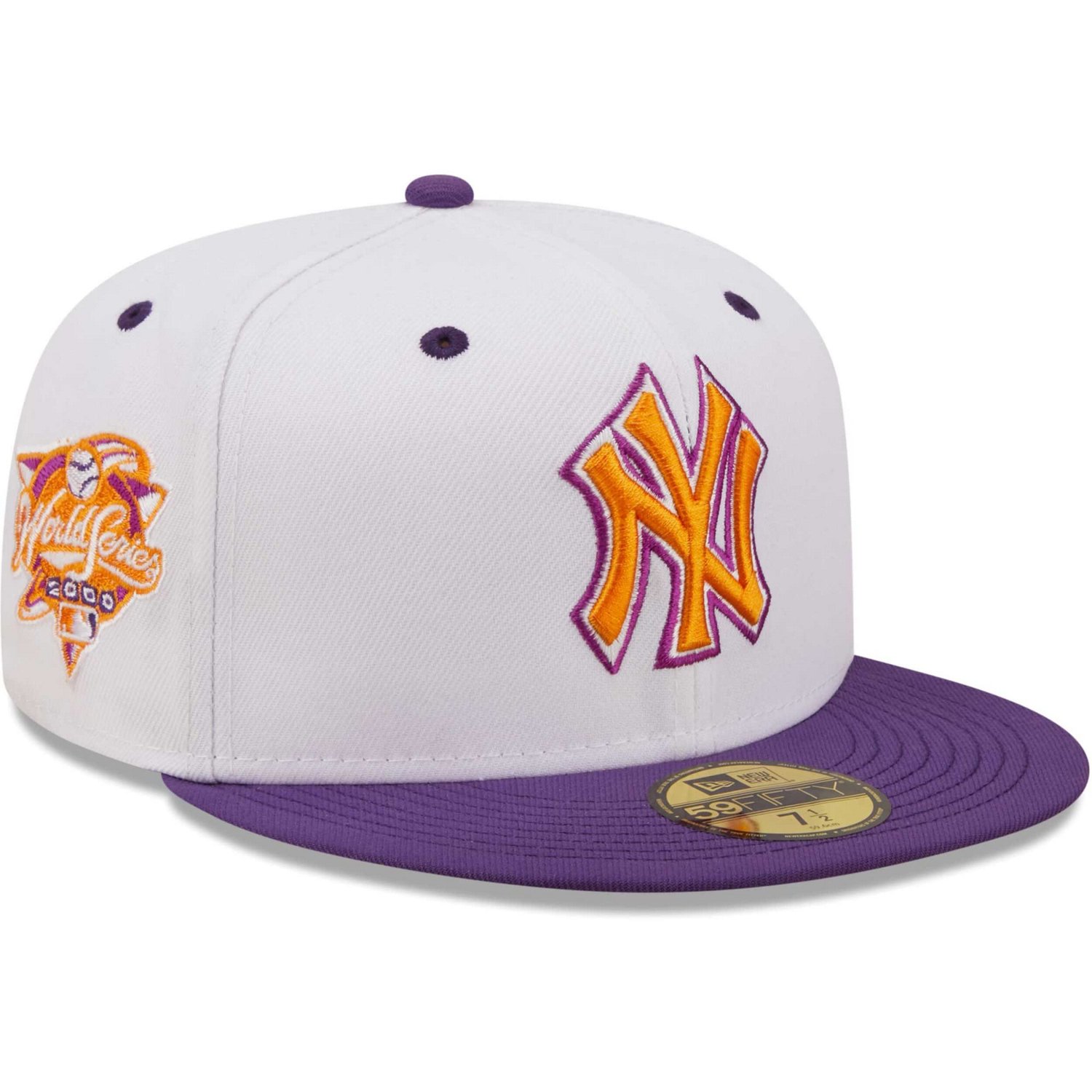New Era /Purple New York Yankees 2000 World Series Grape Lolli 59FIFTY ...