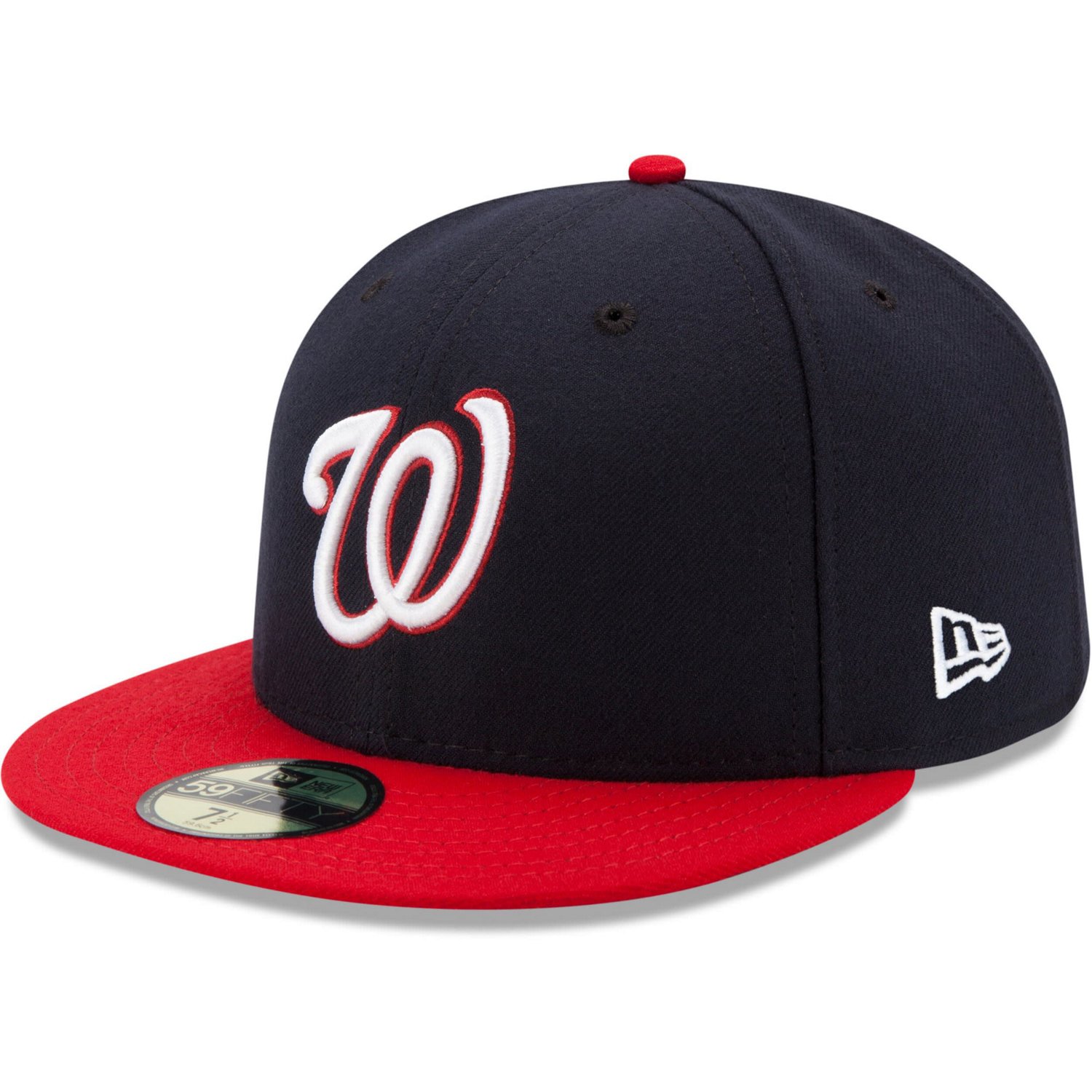 New Era /Red Washington Nationals Alternate Authentic Collection On ...